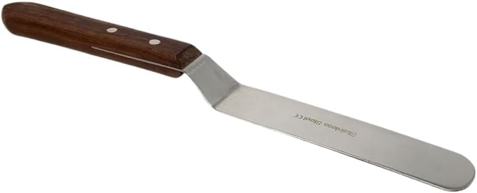 Kitchen Chef Cake Spatula Offset 6" Blade - Cake Icing Spatula ...