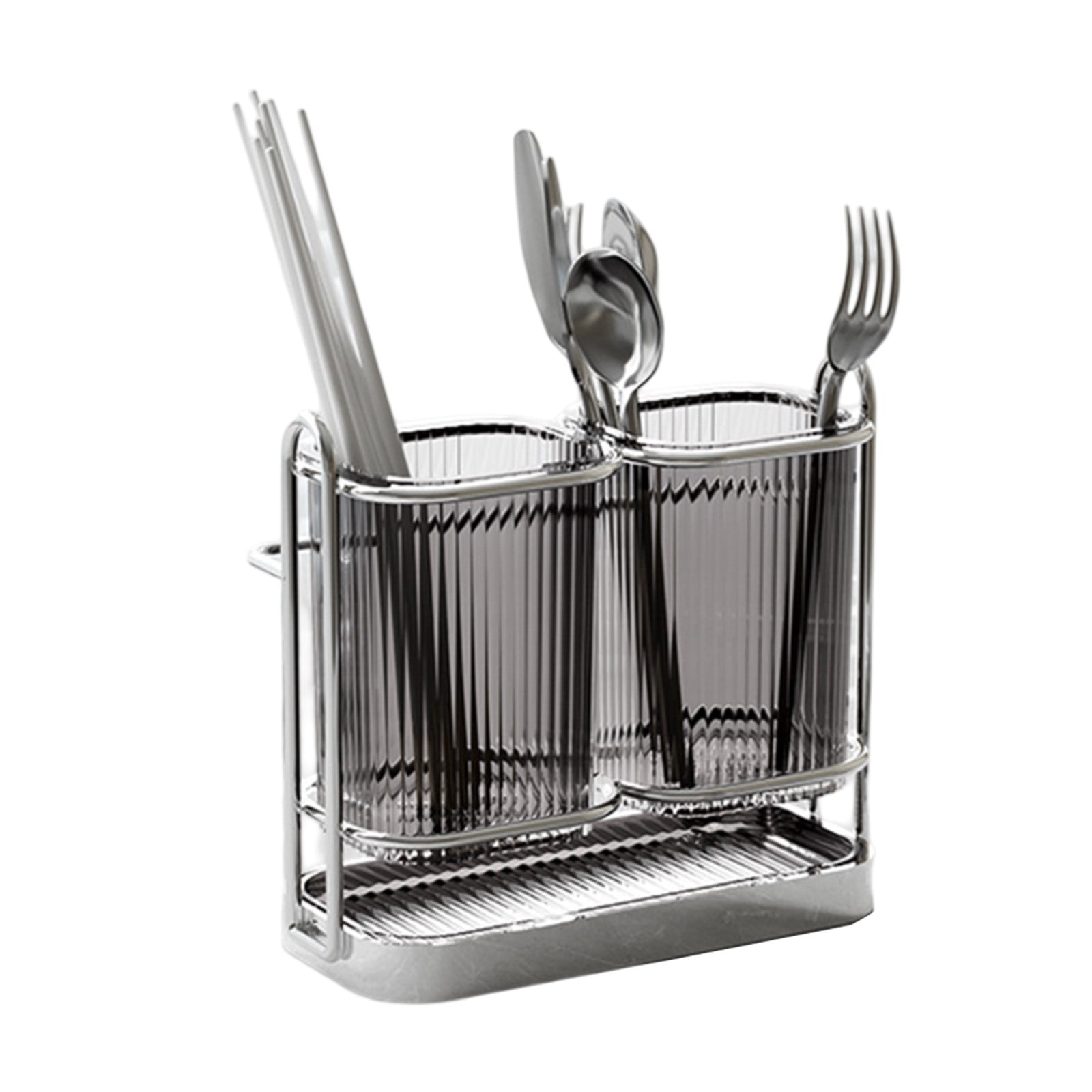 Kitchen Chopstick Rack Wall Hanging Utensil Drain Container Basket ...