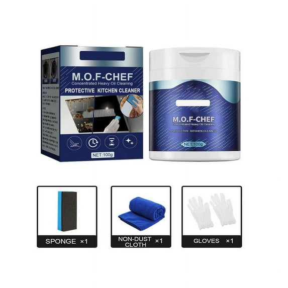 Kitchen Clean Powder, Heavy Duty Degreaser Cleaner, Kitchen Protective ...