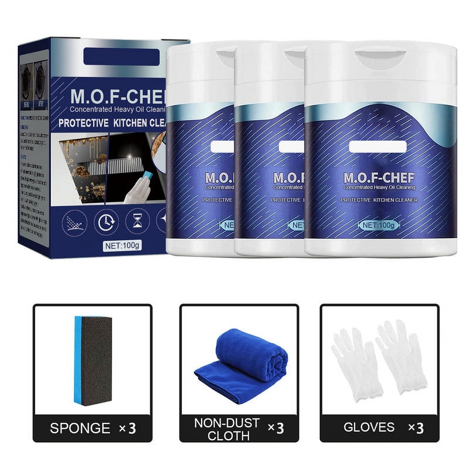 Kitchen Clean Powder, Heavy Duty Degreaser Cleaner, Kitchen Protective ...