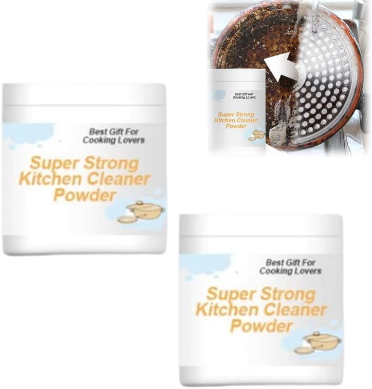 Kitchen Cleaner,Powerful Kitchen All-Purpose Powder Cleaner,2024 New ...
