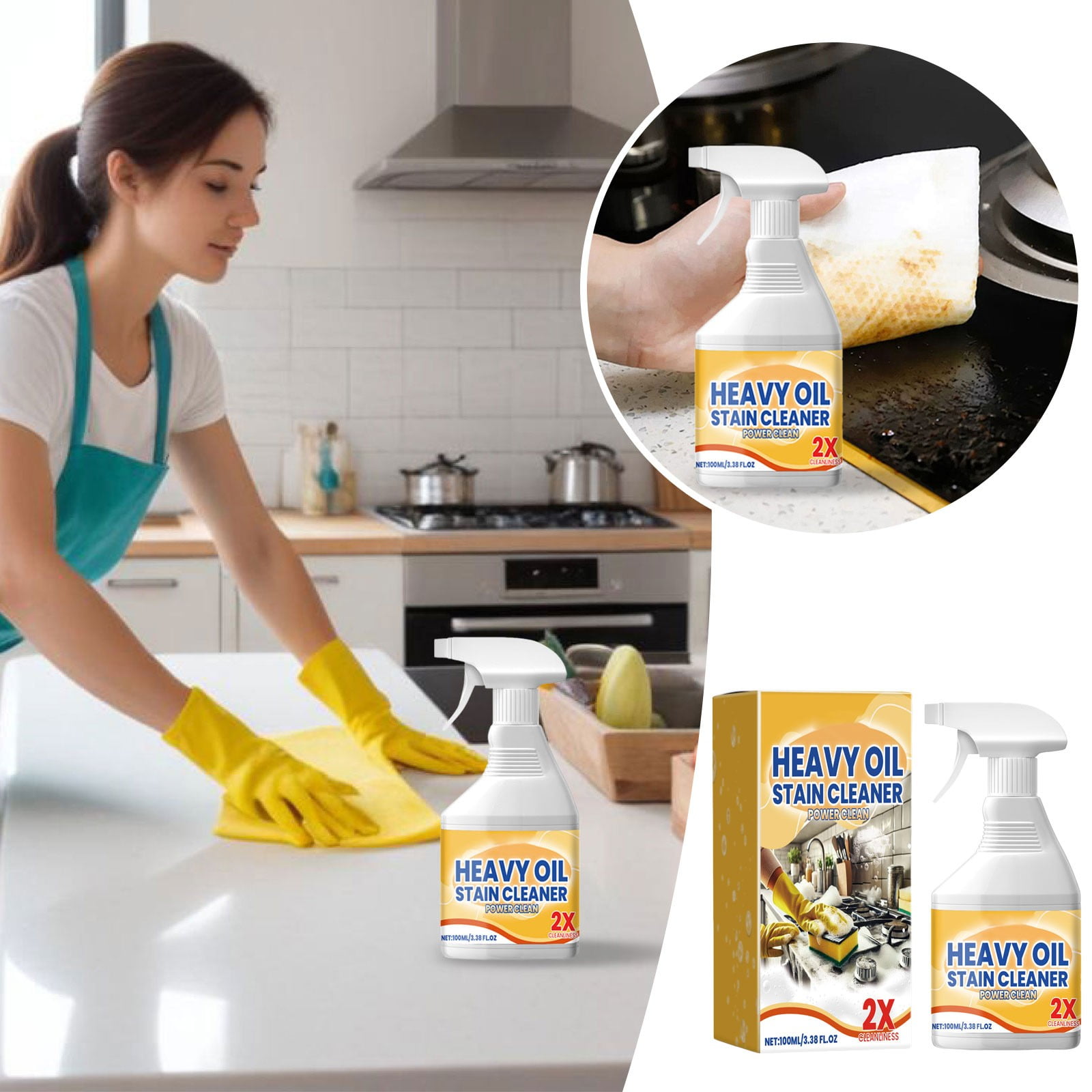 Kitchen Heavy Oil Cleaner Grease Remover 2025 New All Purpose Kitchen Heavy Oil Cleaning Agent ...