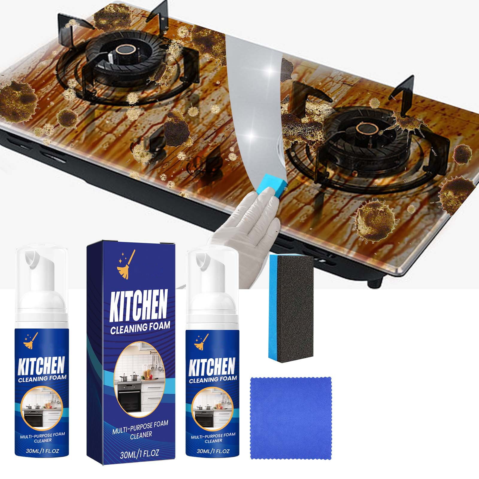 Kitchen Cleaning Agents Kitchen Foam Cleaner Kitchen Oil Fume Oil Stain ...
