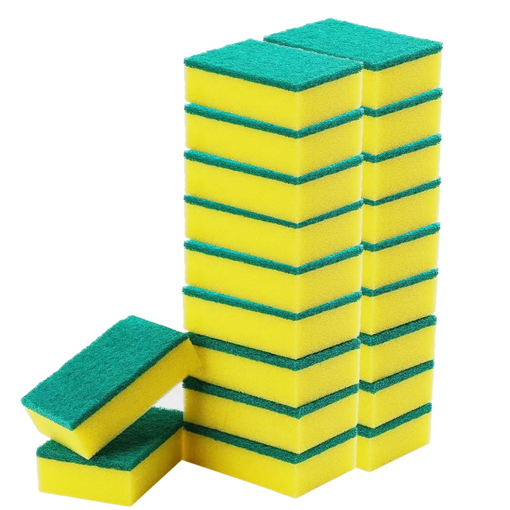 Kitchen Cleaning Sponges,20 Pack Non-Scratch for Dish,Scrub Sponges for ...