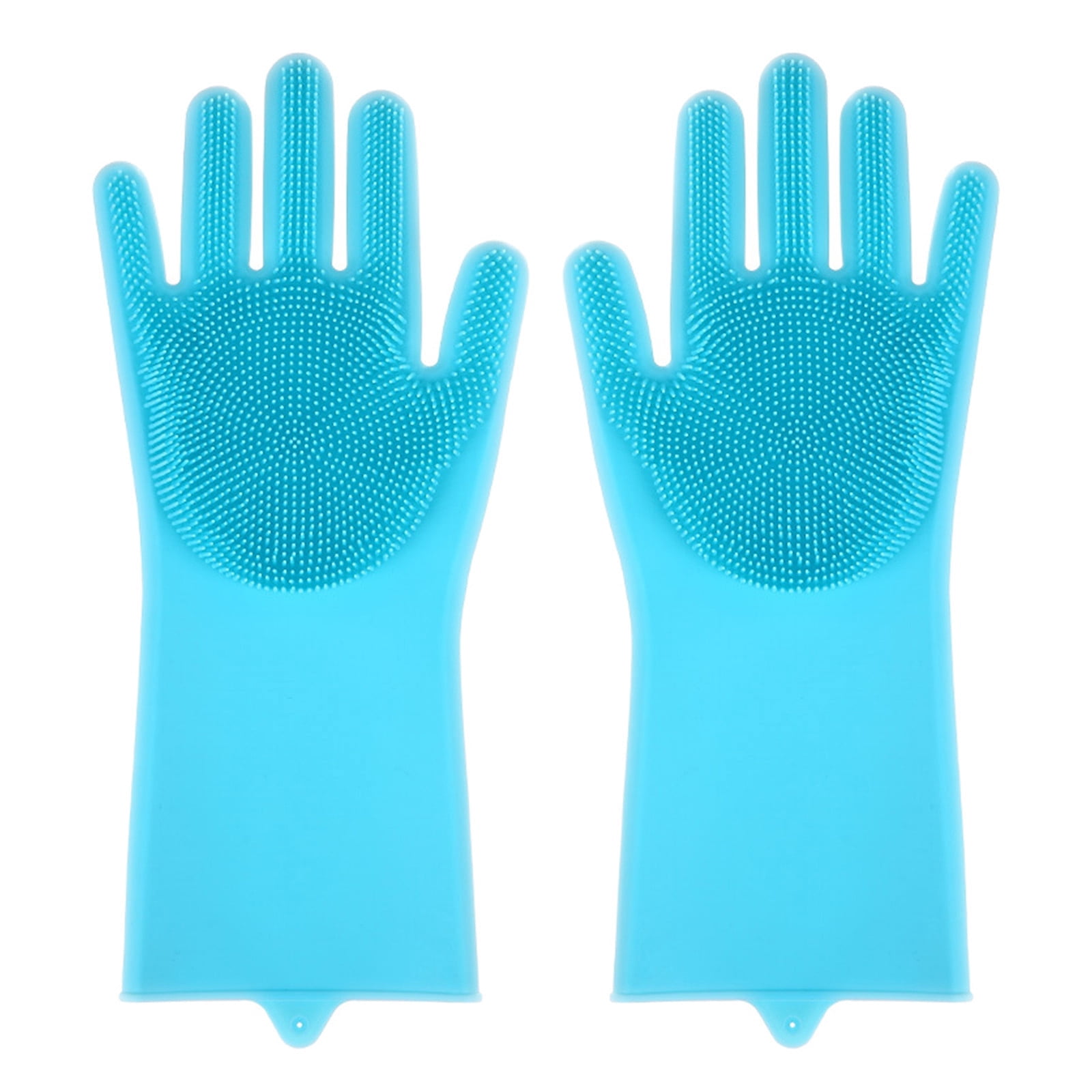 Kitchen Cleaning Supplies - Silicone Dishwashing Gloves - Reusable ...