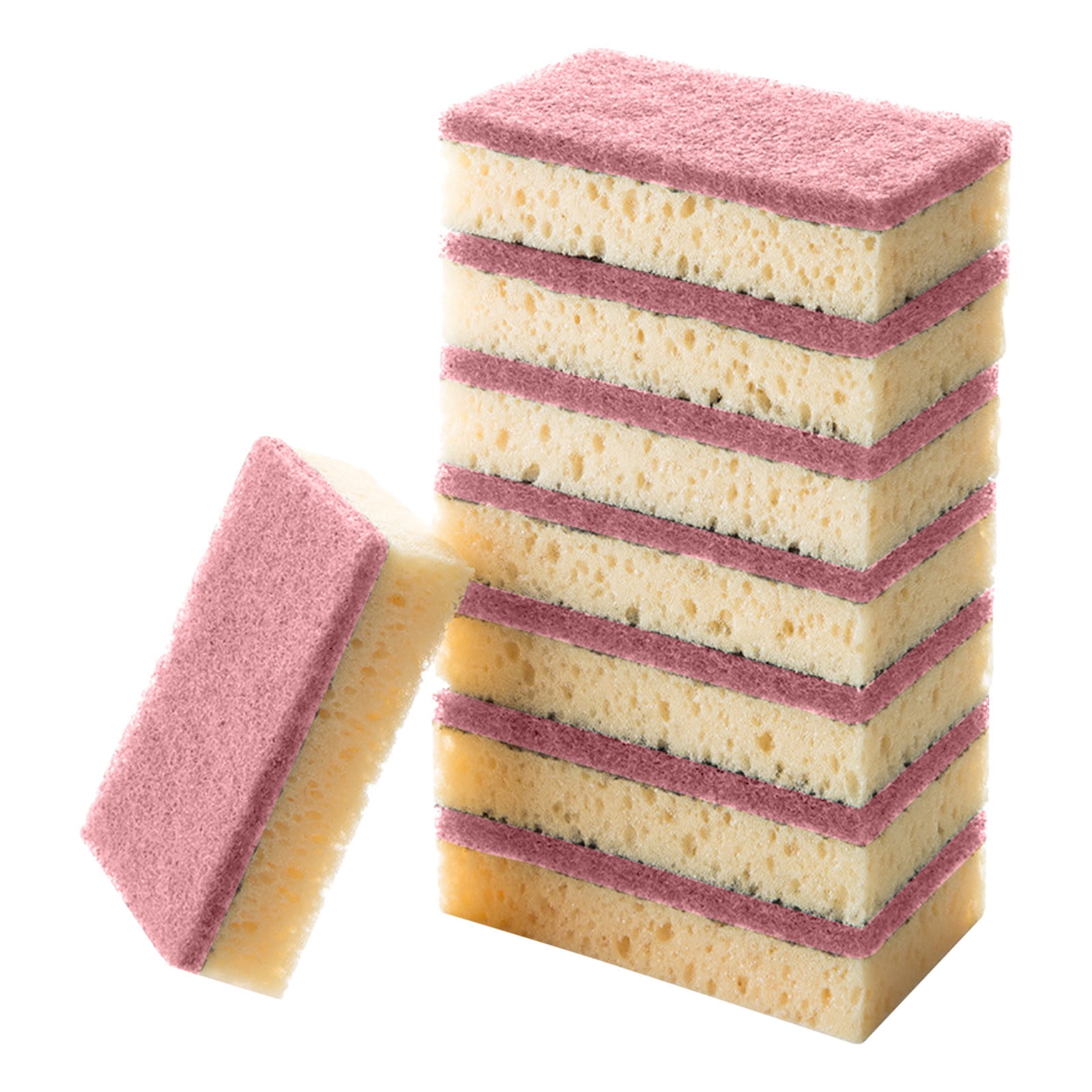 Kitchen Cleaning SuppliesHigh-density Wave Dishwashing Sponge Wipe ...