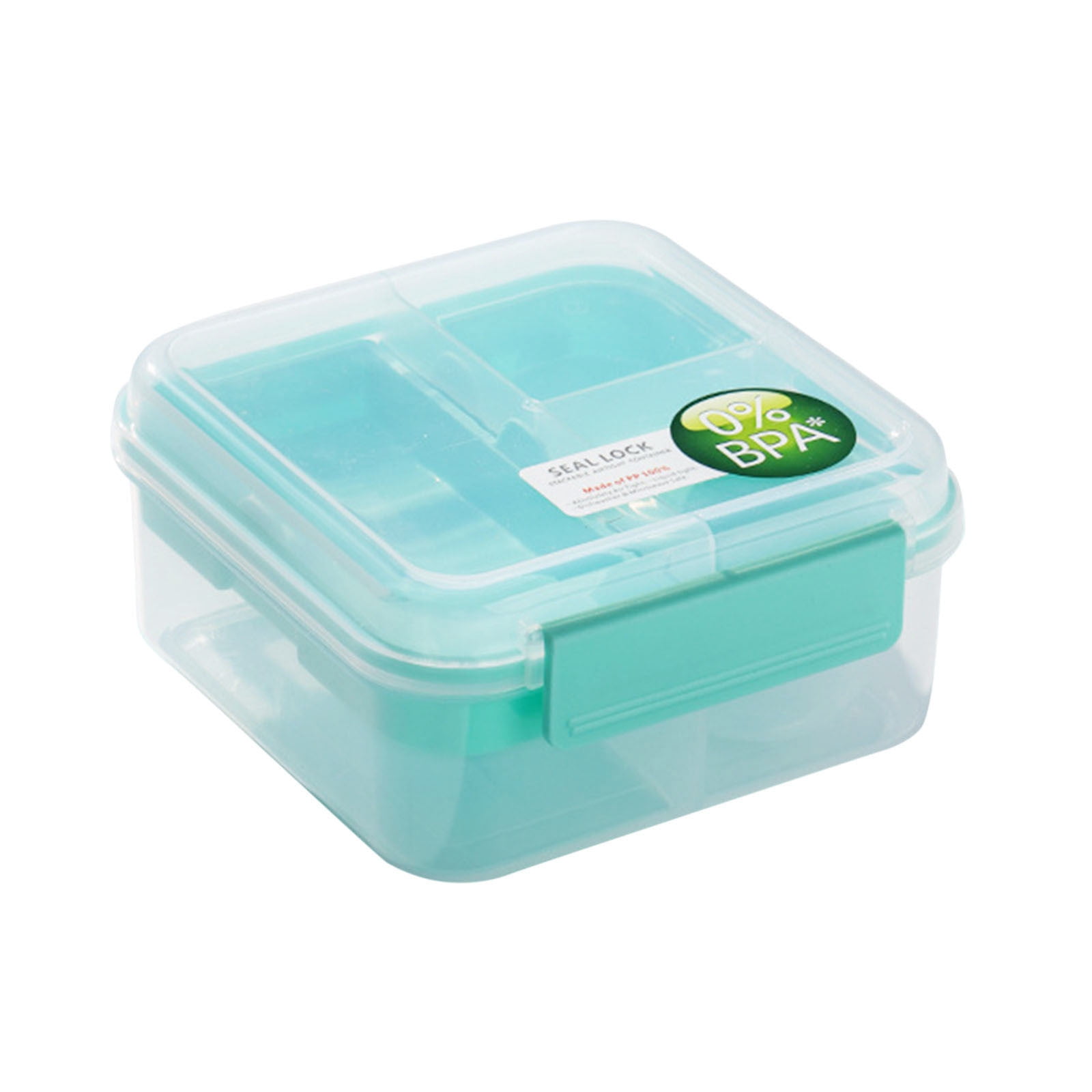 Kitchen Clearance! Bento Box Containers with Leak-Proof Lid & Dividers ...