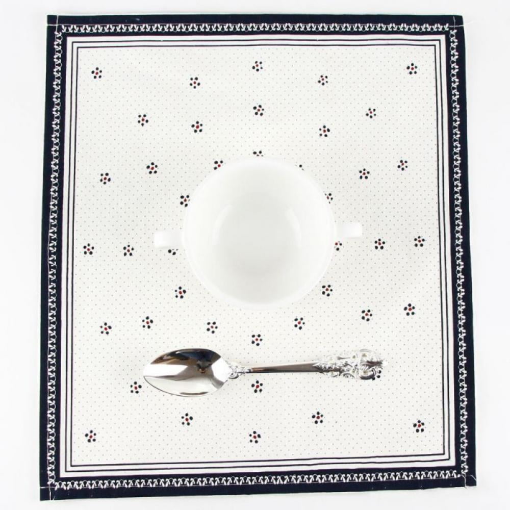 Kitchen Cloth Napkins 12 by 13 Inches, 1 Pack Print Dinner Napkins ...