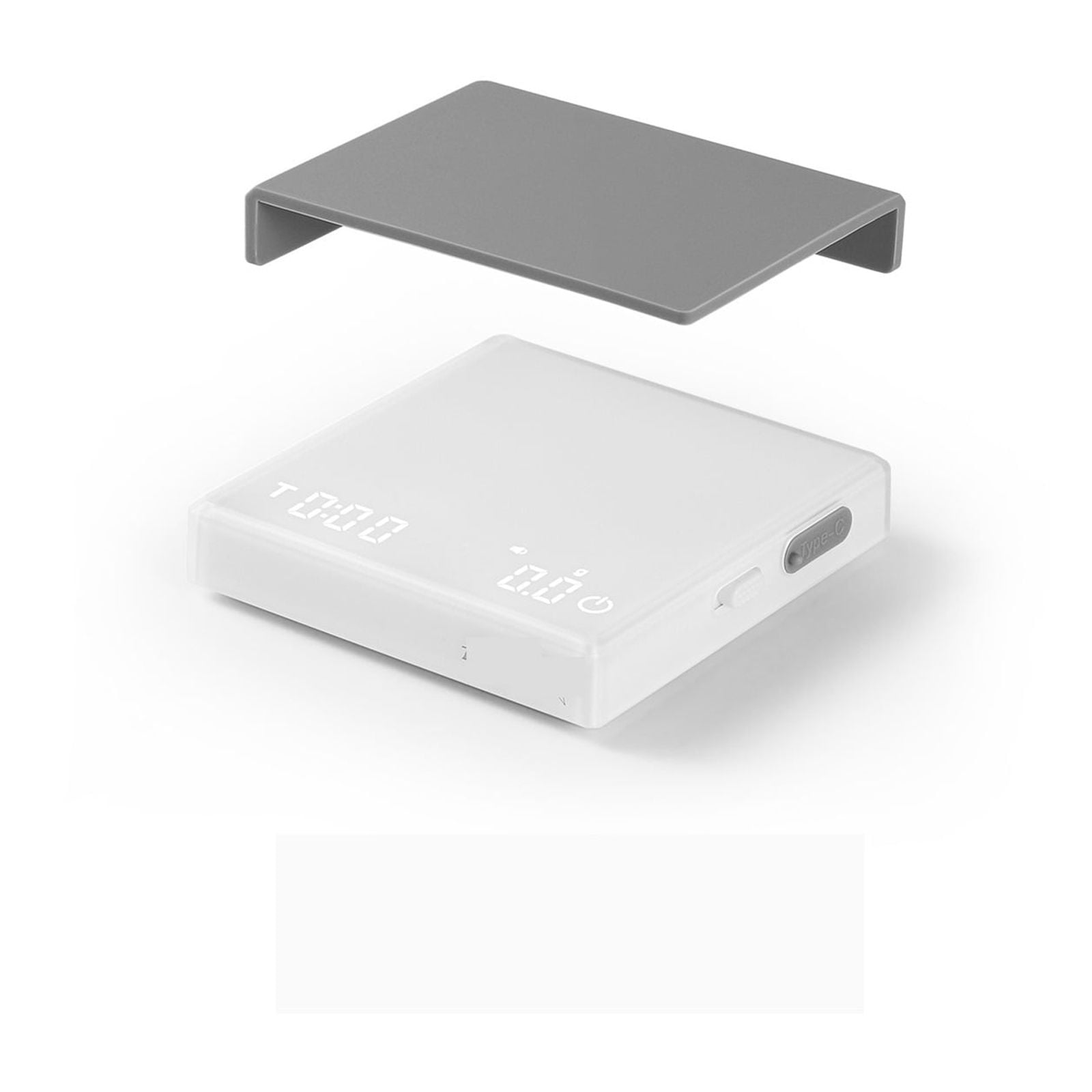 Kitchen Coffee Scale With Timer Rechargeable Digital Scale, 0.1g High ...