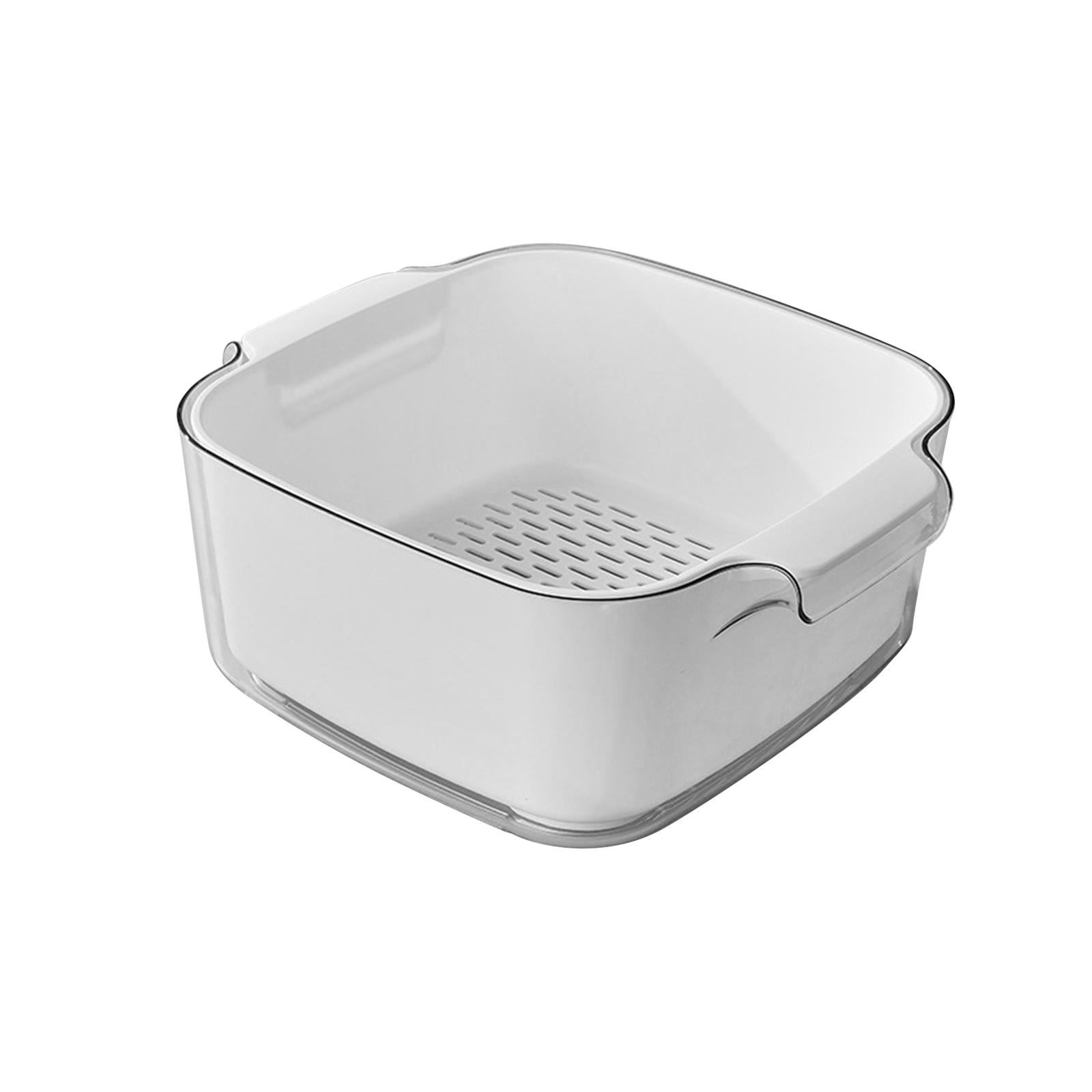 Kitchen Colander Strainer Bowl Set for Vegetables Fruits Meat Cleaning ...