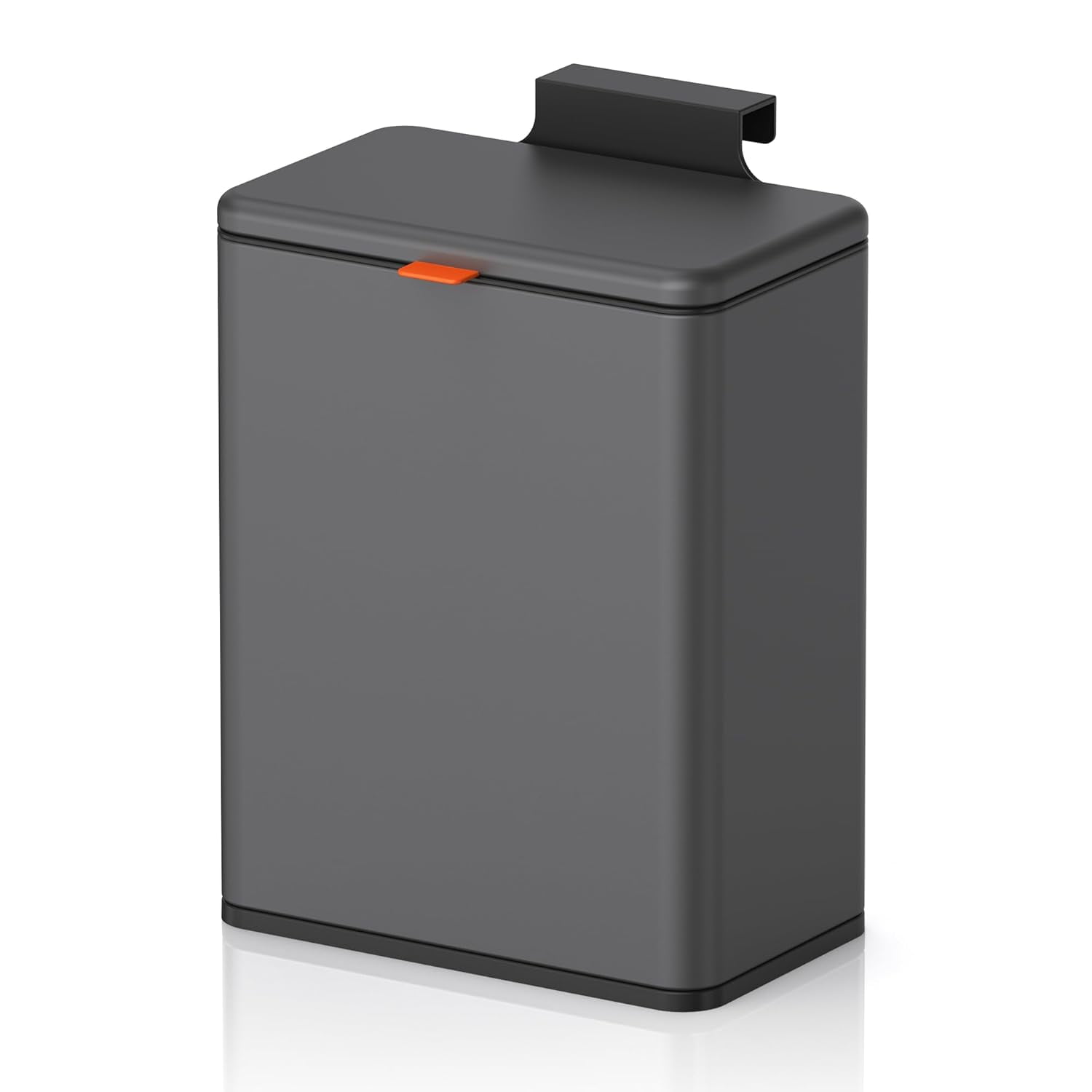 Kitchen Compost Bin Hanging Trash Can with Lid 2.1 Gallon Stainless ...