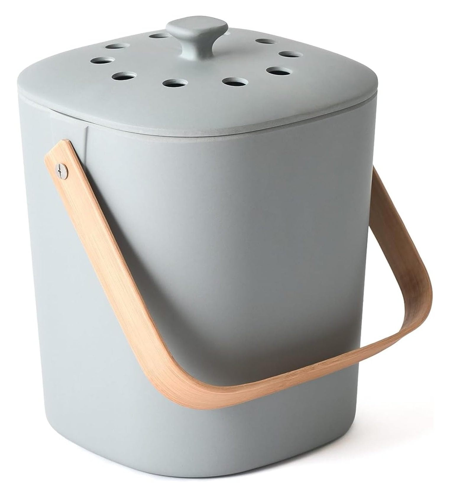 Kitchen Compost Bin – Indoor Countertop Food Composter, Made of ...