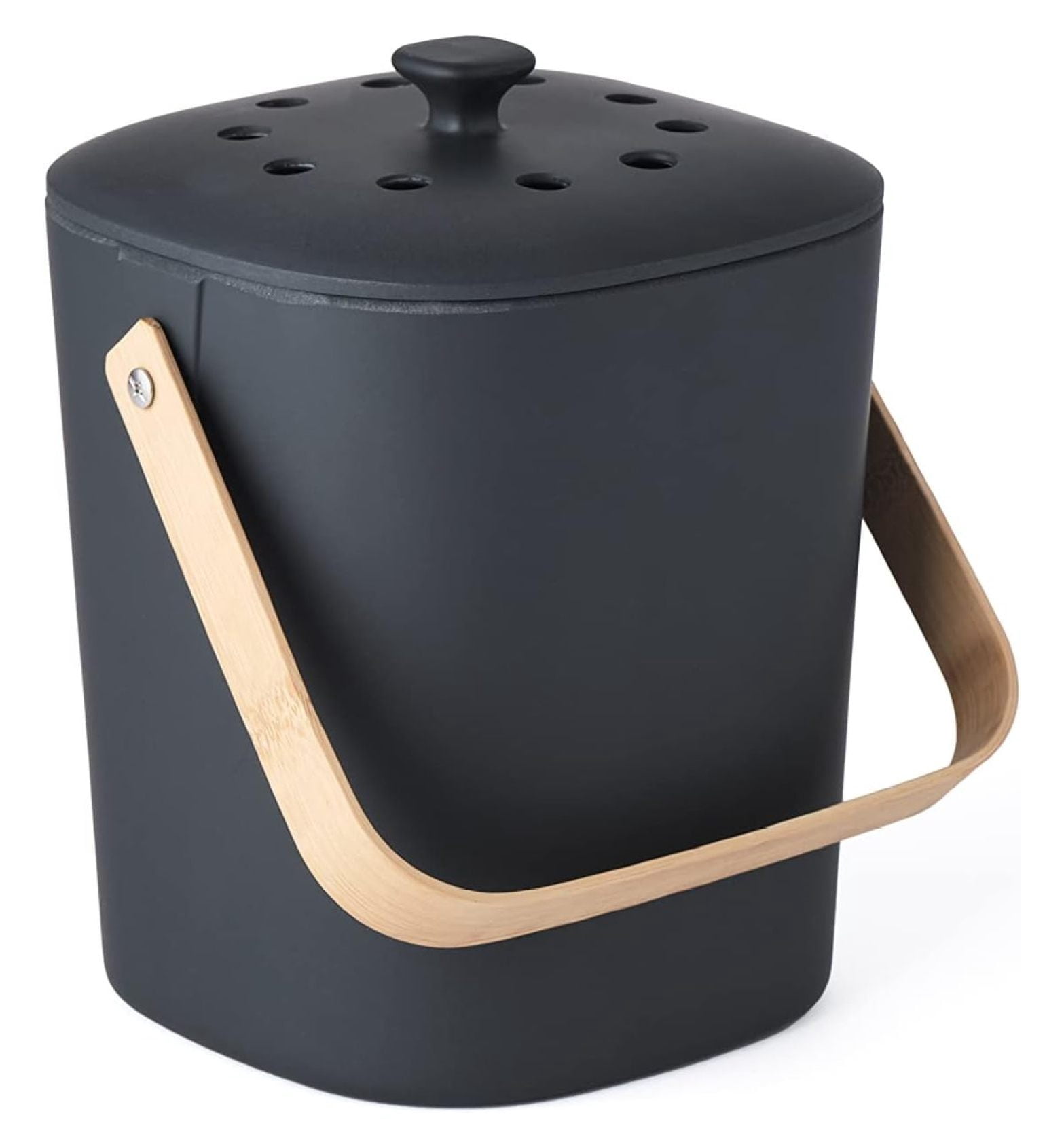 Kitchen Compost Bin – Indoor Countertop Food Composter, Made of ...