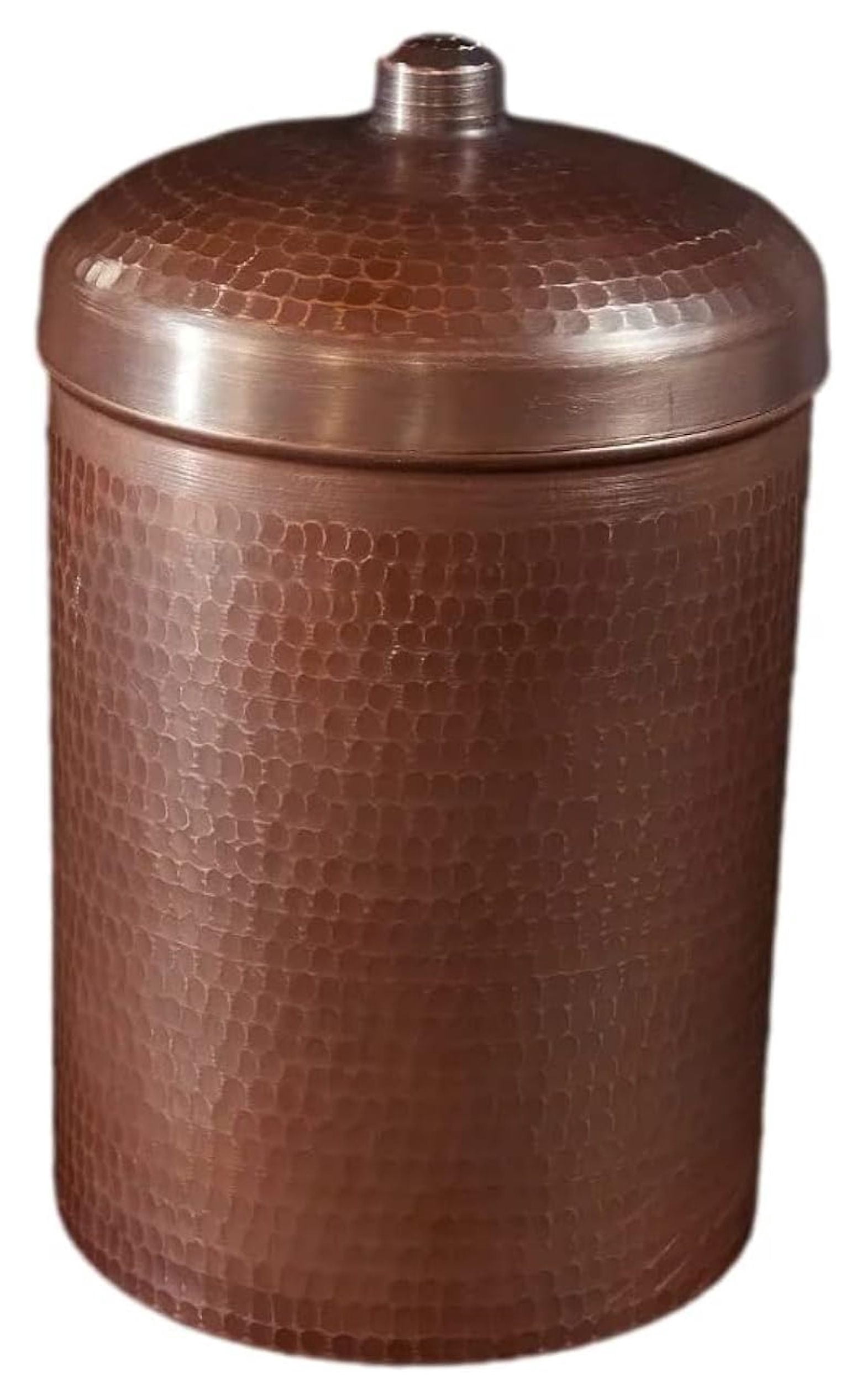 Kitchen Compost Canister | Heavy Gauge, Hand Hammered, 100% Pure Copper ...