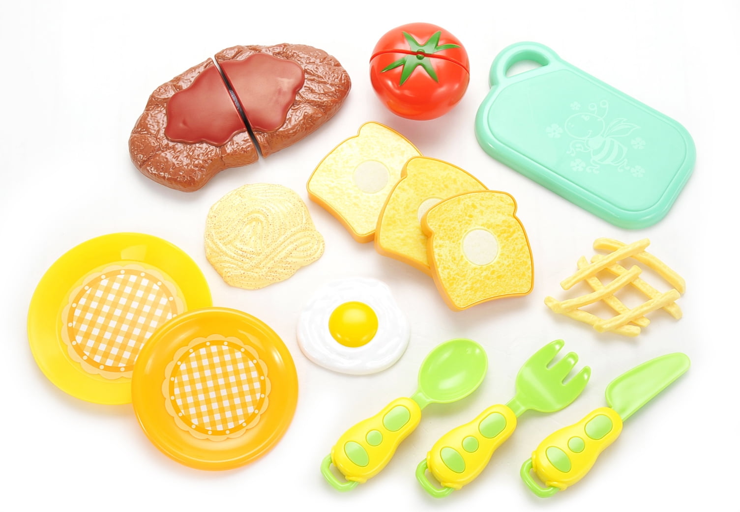 Kitchen Connection Steak And Egg Combo Cutting Food Playset - Walmart.com