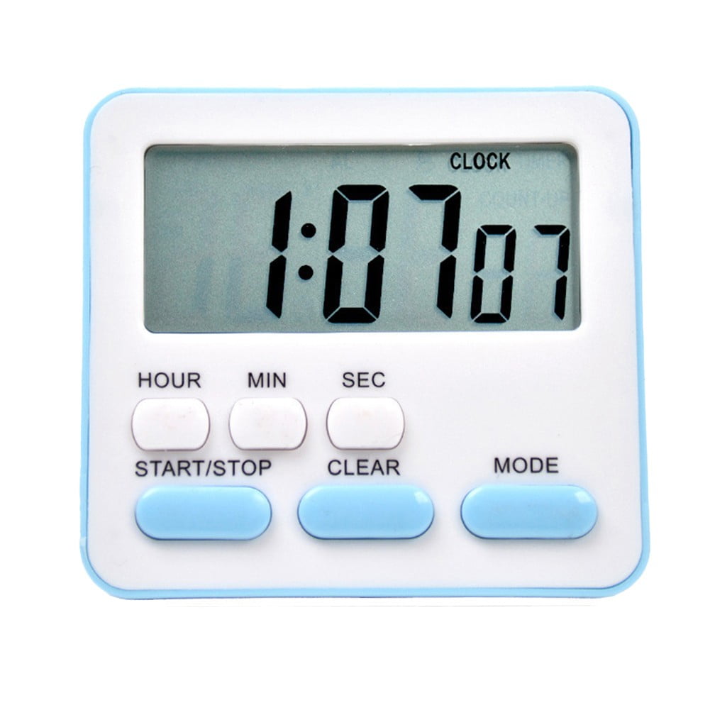 Kitchen Cooking Timer, Magnetic Countdown Stopwatch with Clear Screen ...