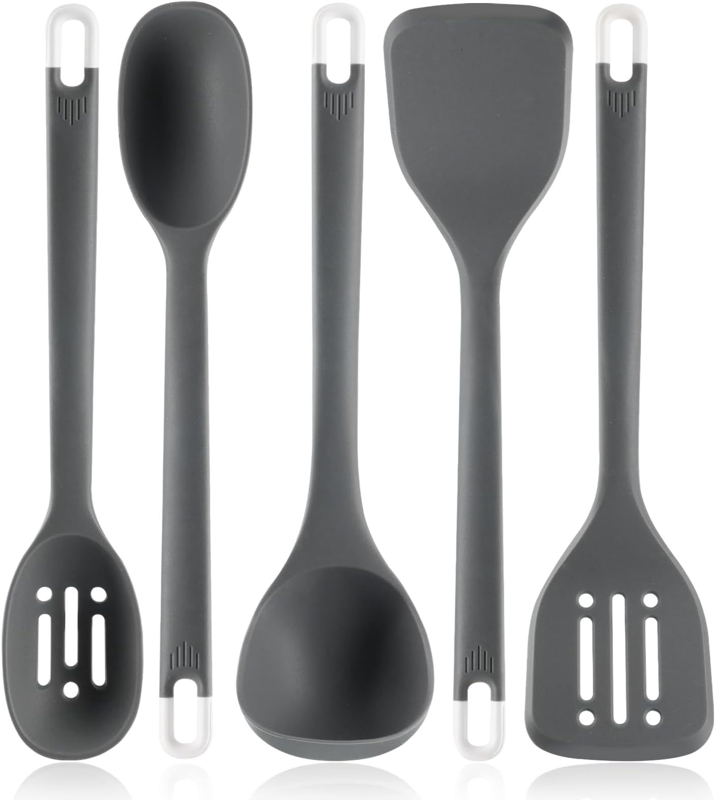 Kitchen Cooking Utensils Set: 13inch Long Kitchen Gadgets, Non Rubber ...