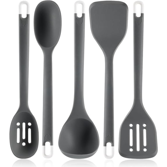 Kitchen Cooking Utensils Set: 13inch Long Kitchen Gadgets, Non Rubber ...
