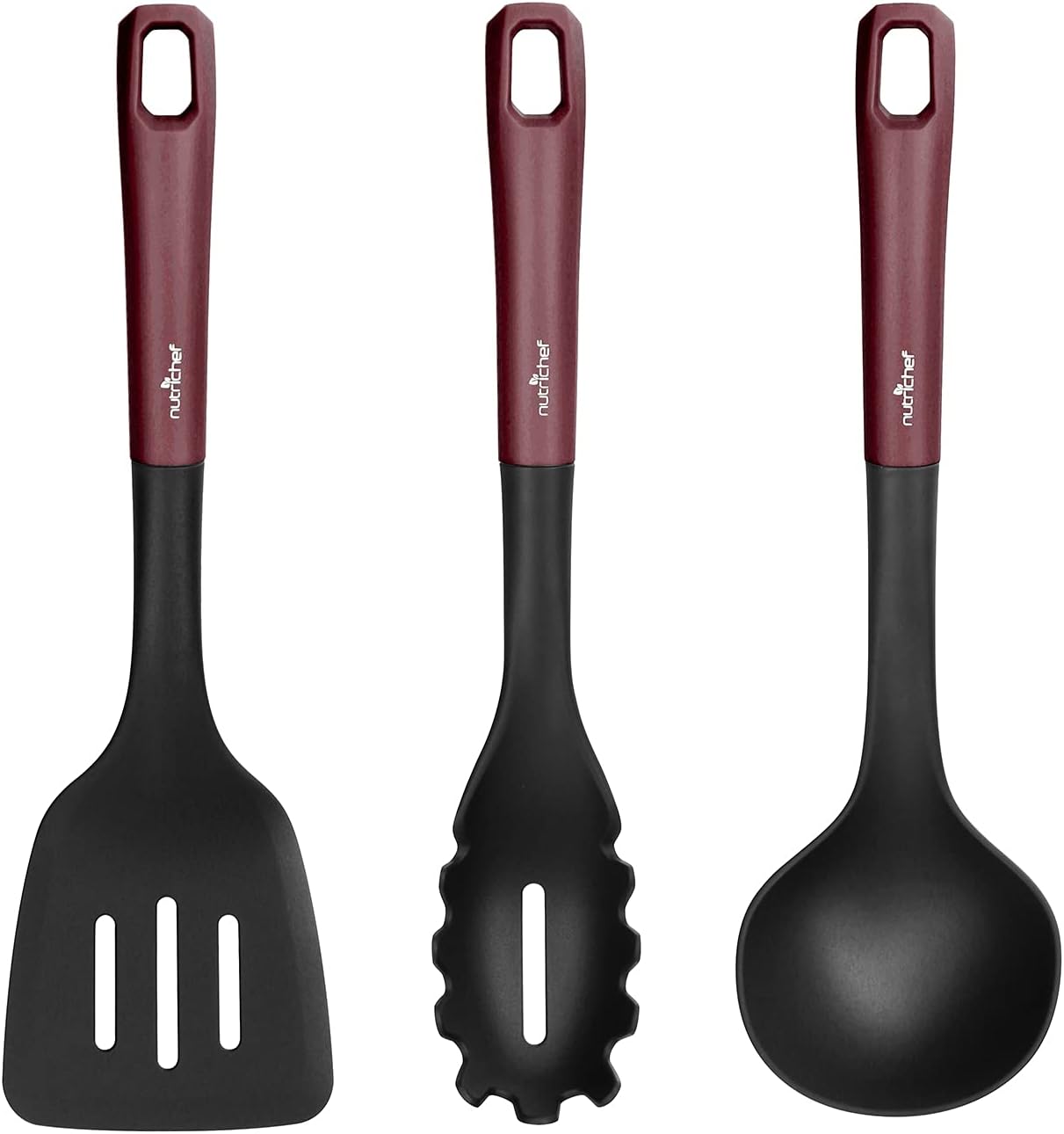 Kitchen Cooking Utensils Set - Includes Soup Ladle, Pasta Fo , and ...