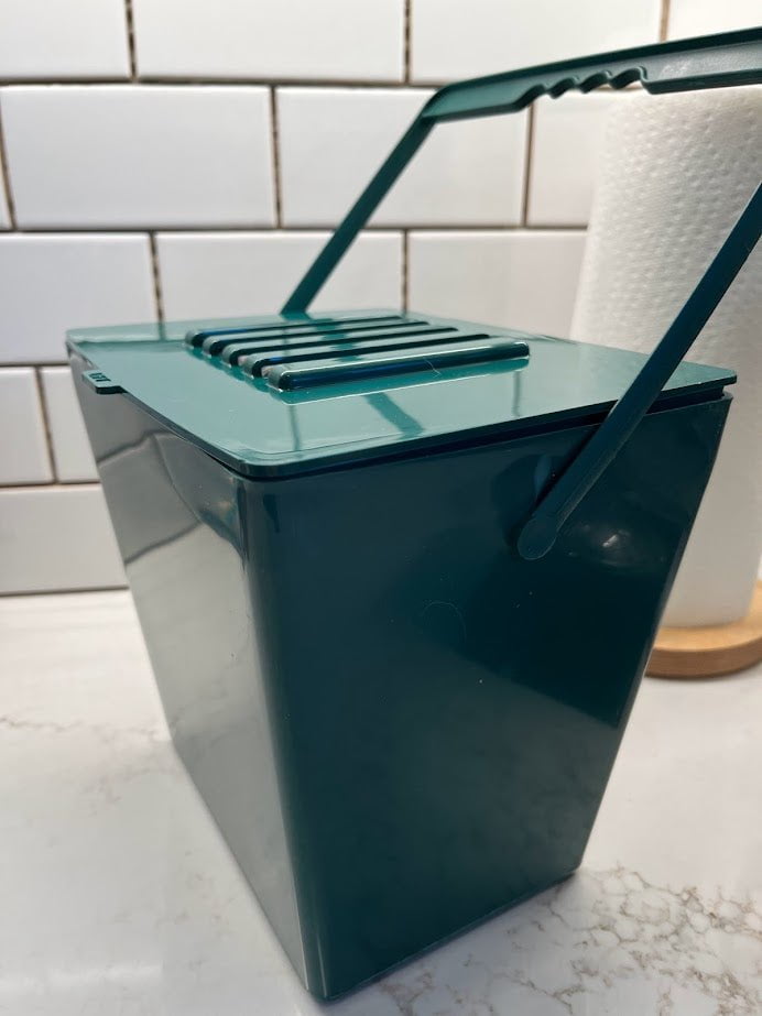 Kitchen Counter Compost Keeper - Green - Walmart.com