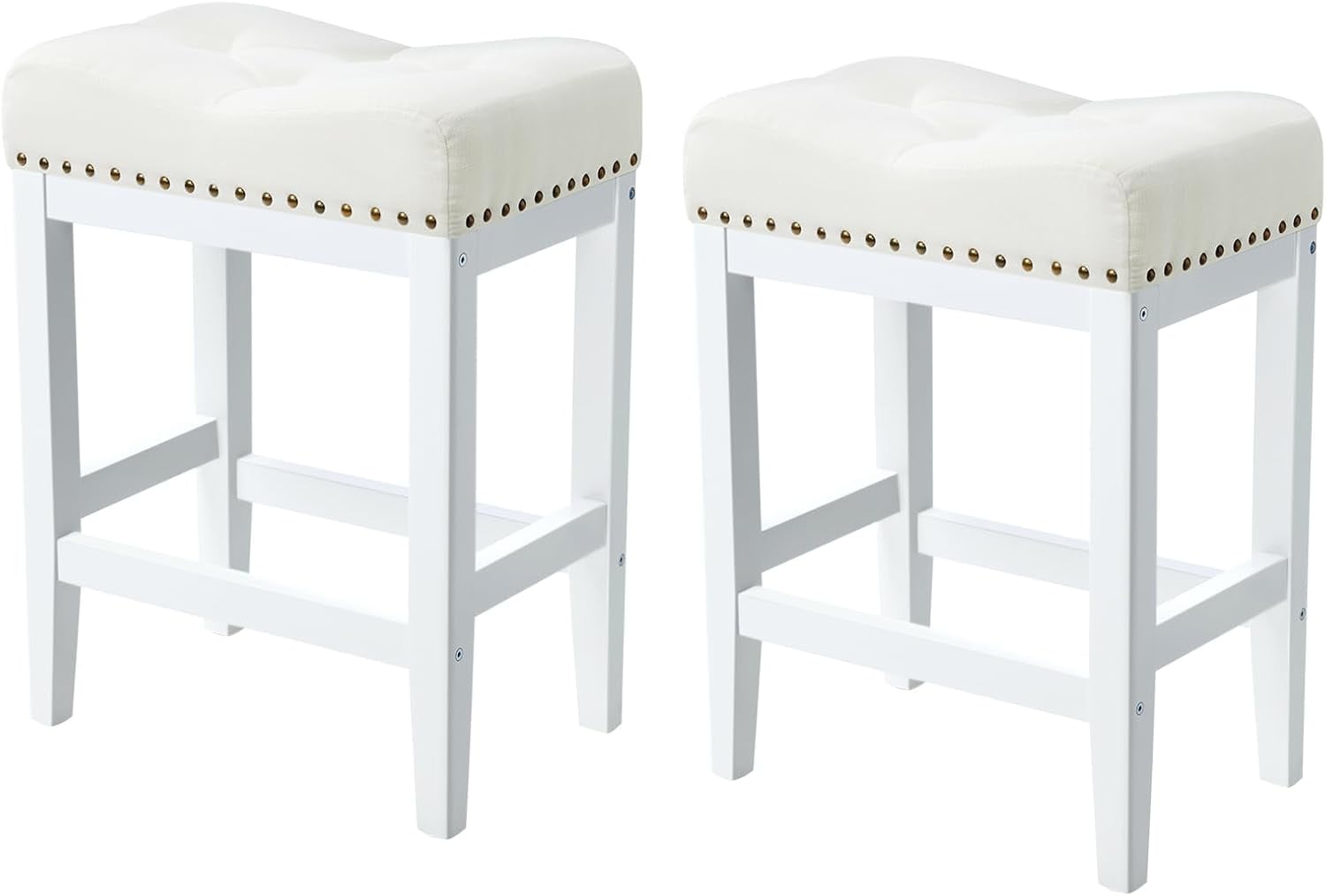 Kitchen Counter Stool 24 Inch Barstools Wood Bar Stool Fabric Kitchen ...