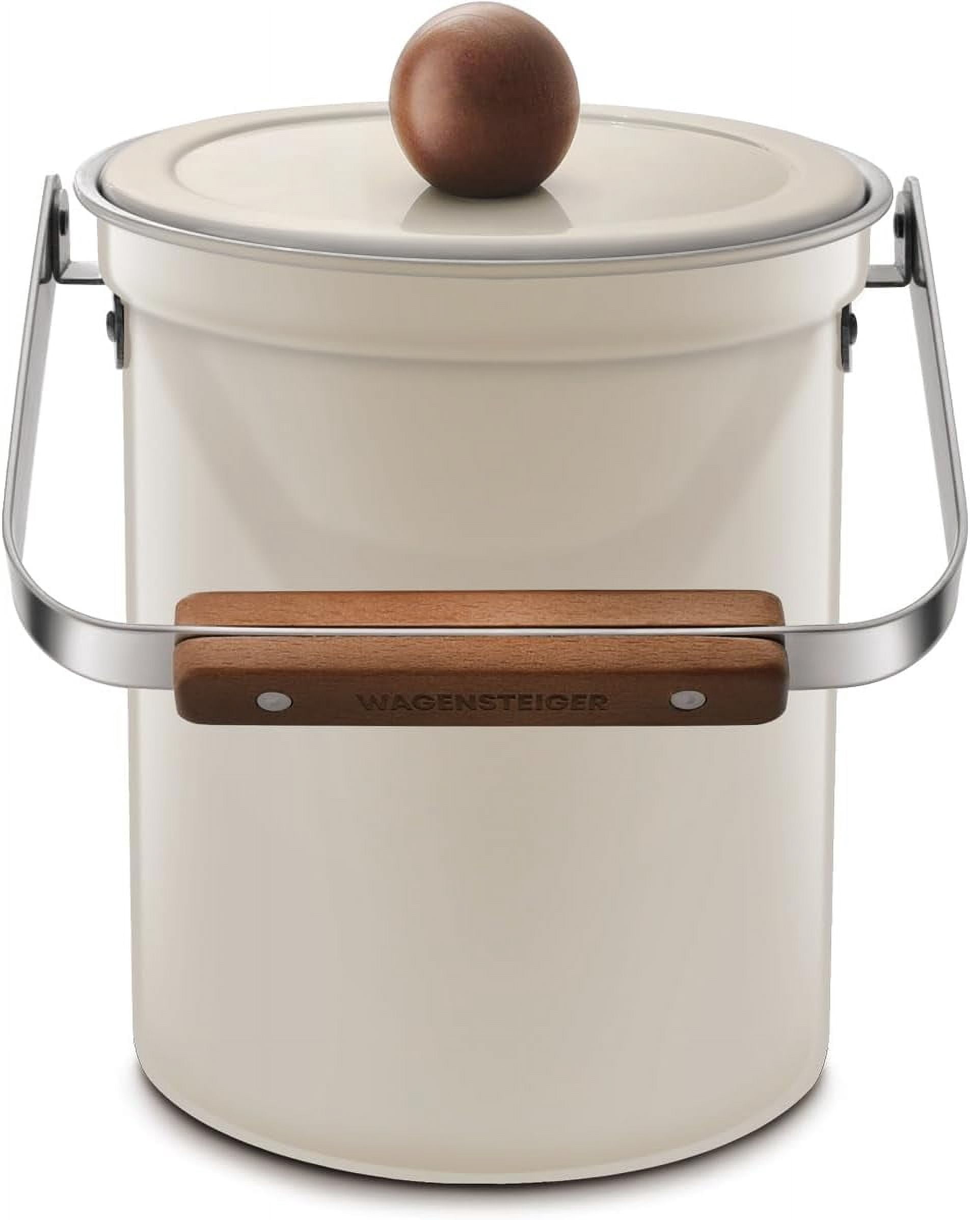 Kitchen Countertop Compost Bin 101ounces / 3Liters, Airtight Lid SUS304 ...