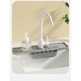 Kitchen Countertop Drain Mat - Faucet Drain Pocket Storage Mat for ...
