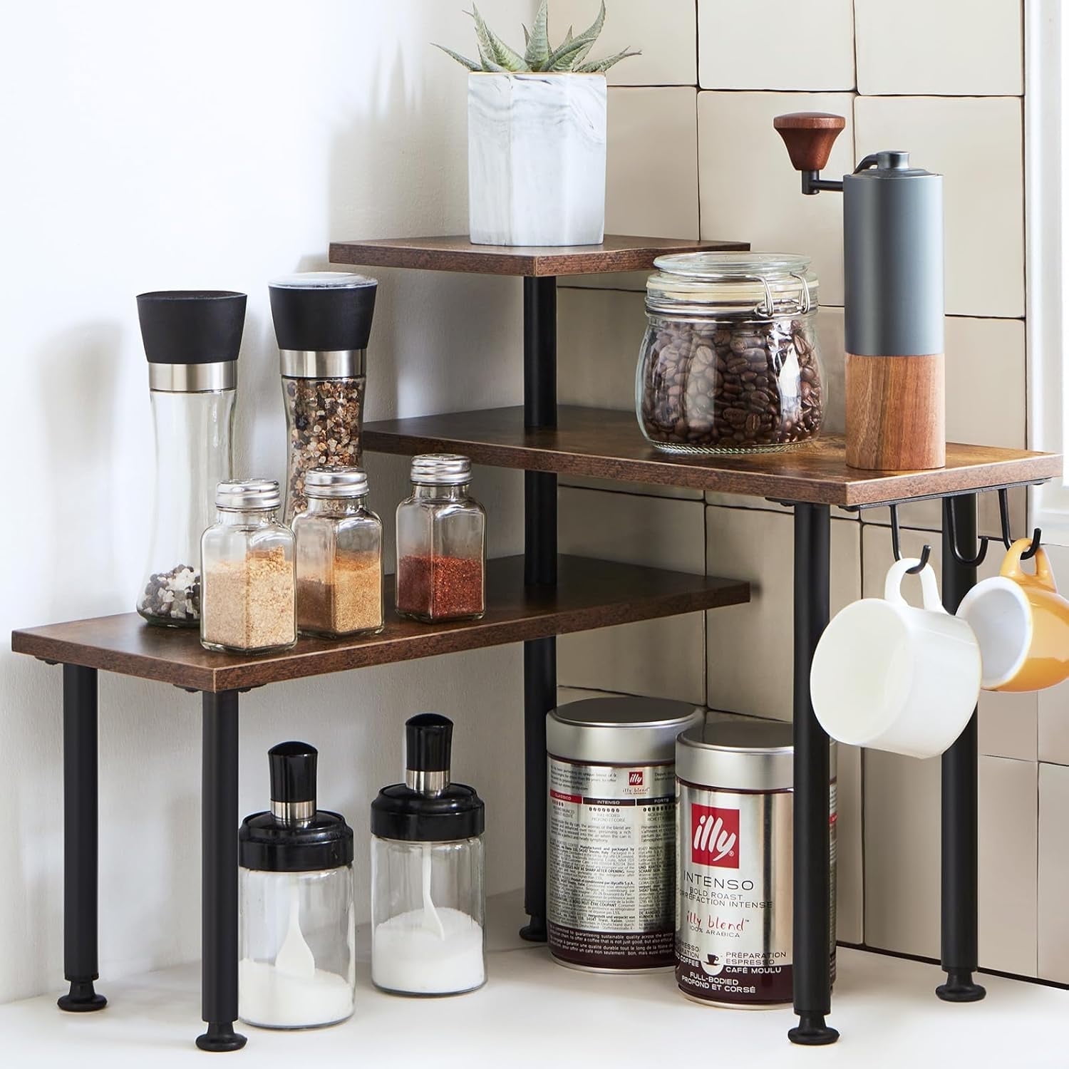 Kitchen Countertop Organizer, Bathroom Counter Organizer, 3 Tier ...
