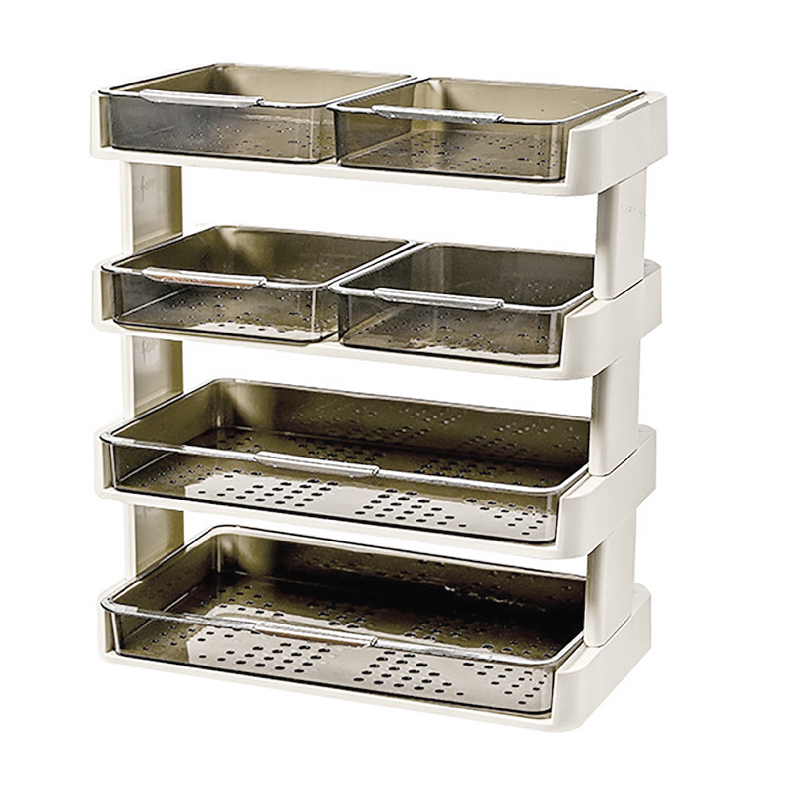 Kitchen Countertop Organizer Plastic Detachable Multifunctional Kitchen ...