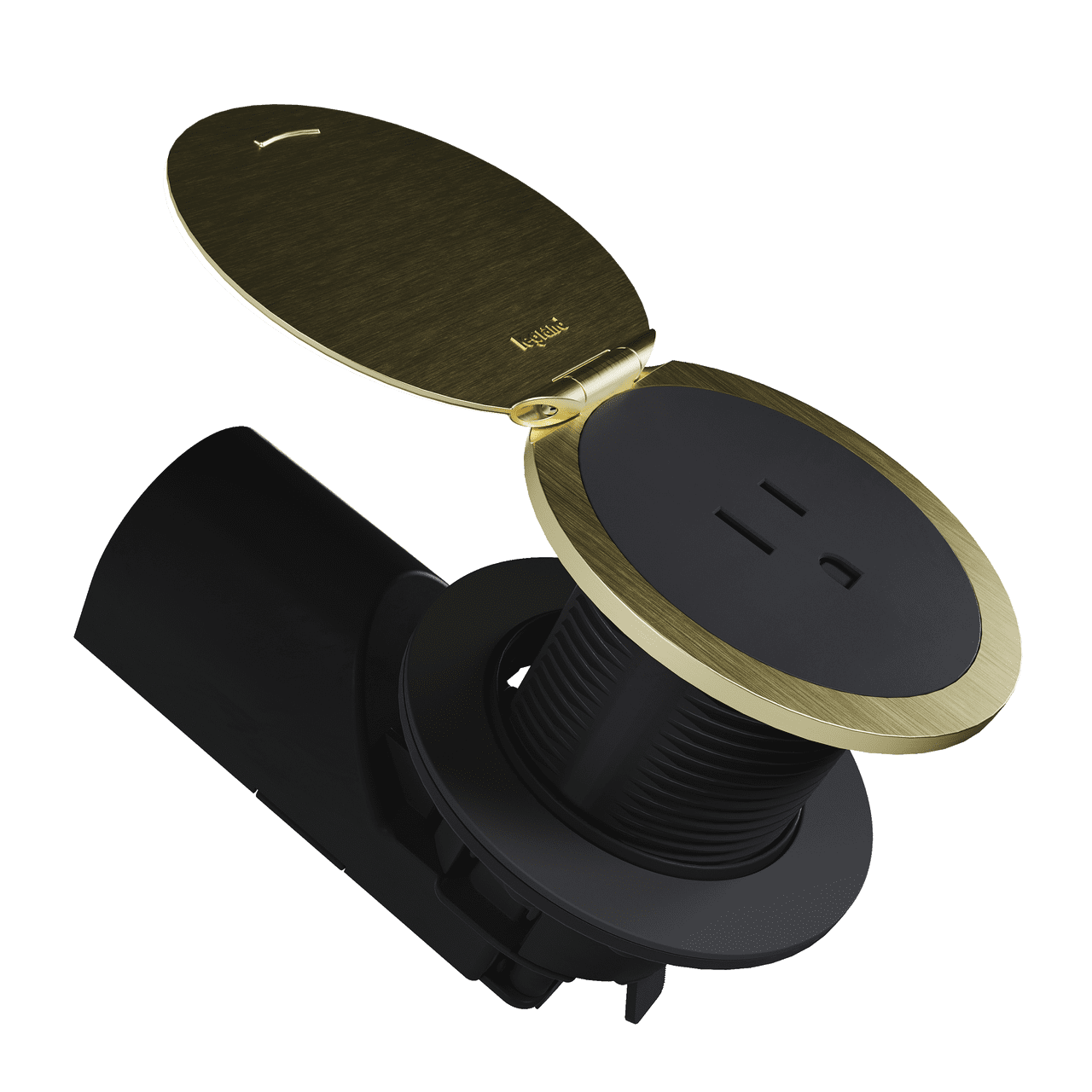 Kitchen Countertop Outlet, 15A, UL498 Sink-Safe Installation, Matte ...