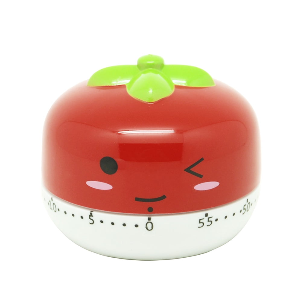 Kitchen Craft Up 60 Minutes Timer 360 Degree Rotating Tomato Shape ...