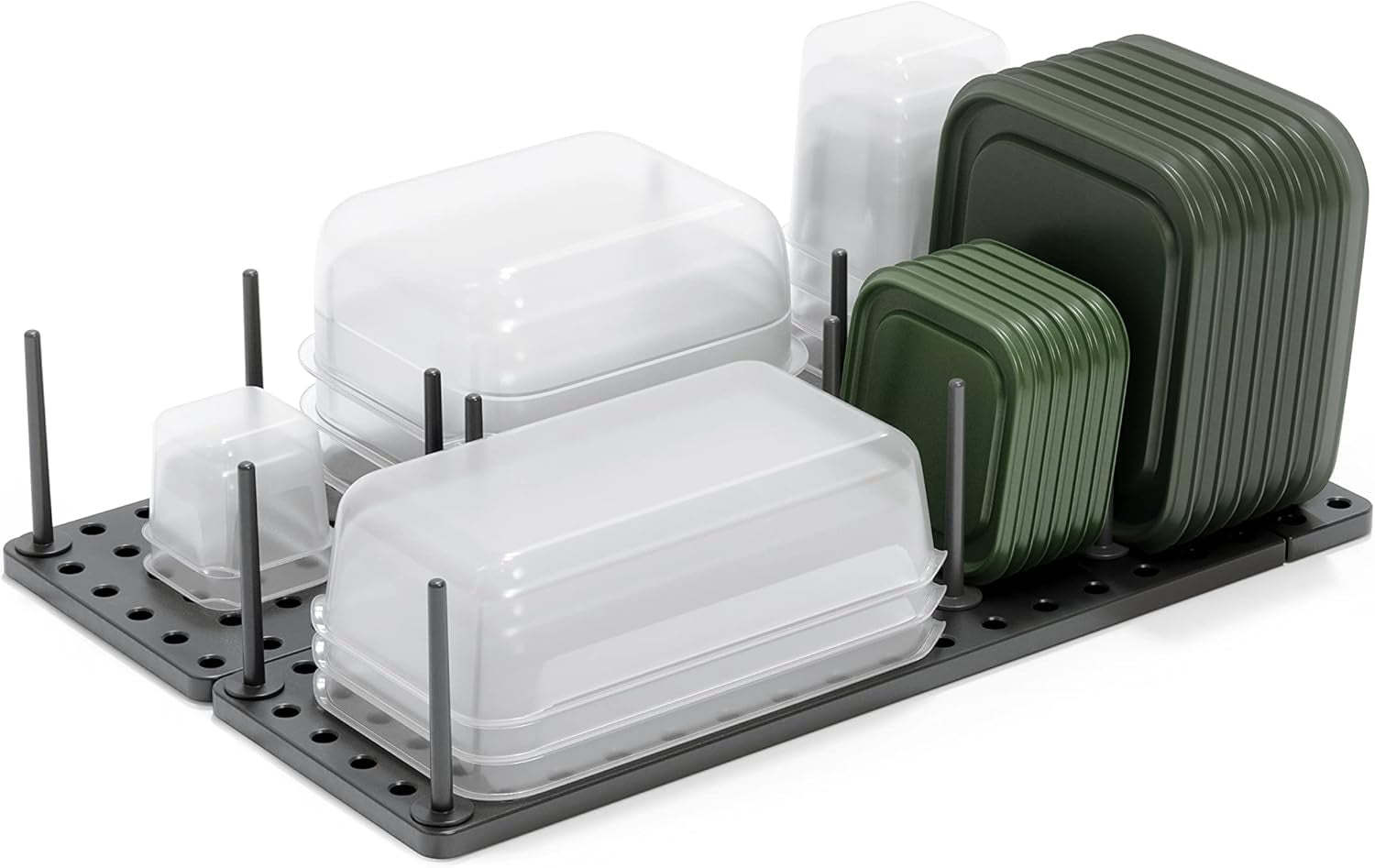Kitchen Cupboard, Shelf and Drawer Organizer Tray - Adjustable Storage ...