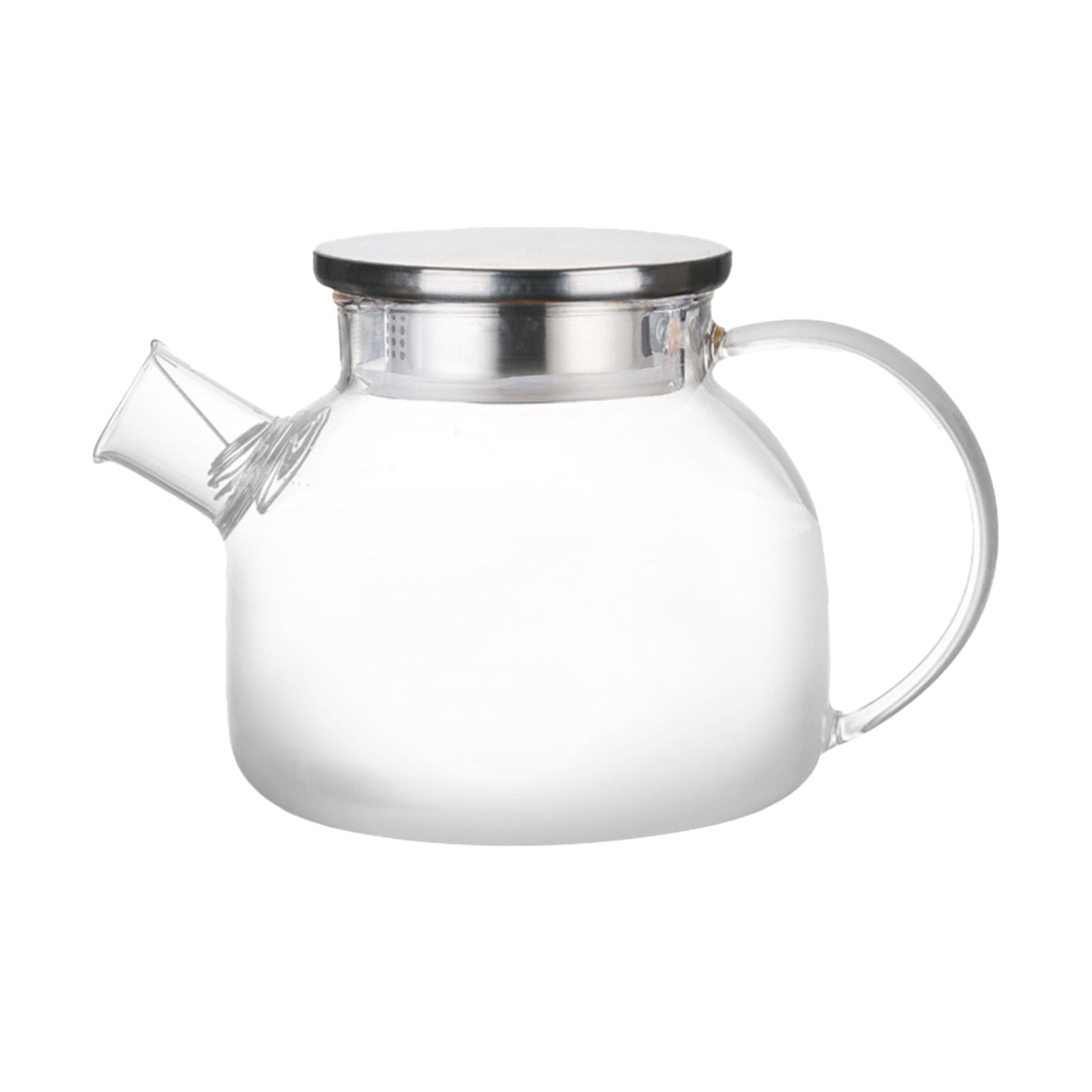 Kitchen Cups Glass Teapot Stovetop Microwave Glass Tea Kettle with Lid ...