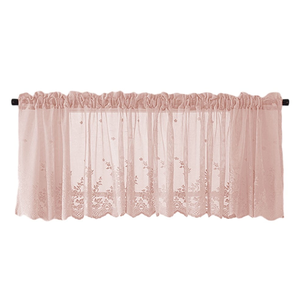Kitchen Curtain Valance, Lace Cafe Curtains Small Curtains Fresh ...