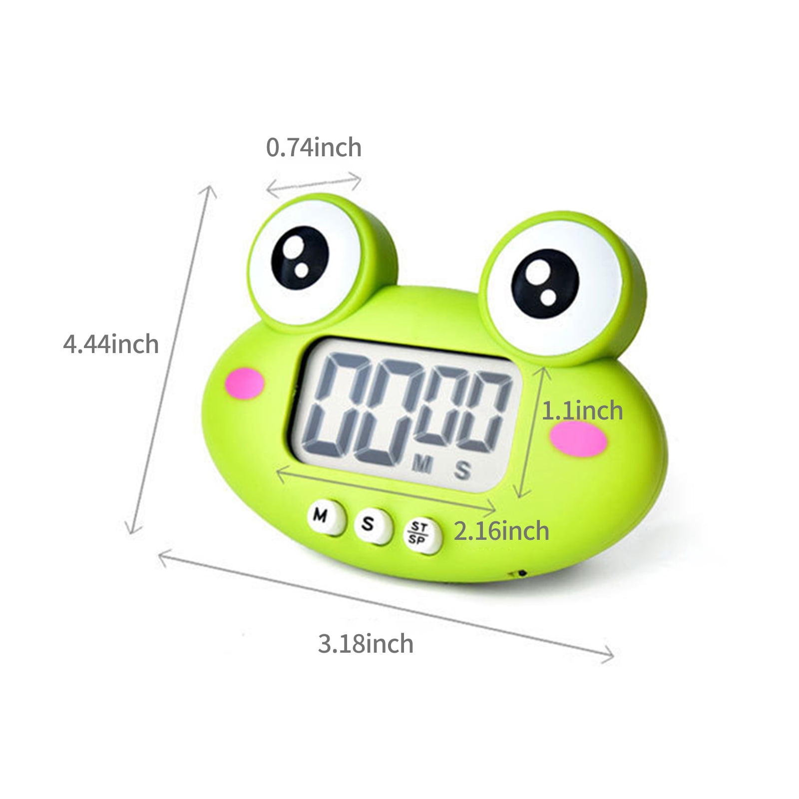 Kitchen ,Cute Animal With Alarm Screen Clock Animal With Stand Kitchen ...