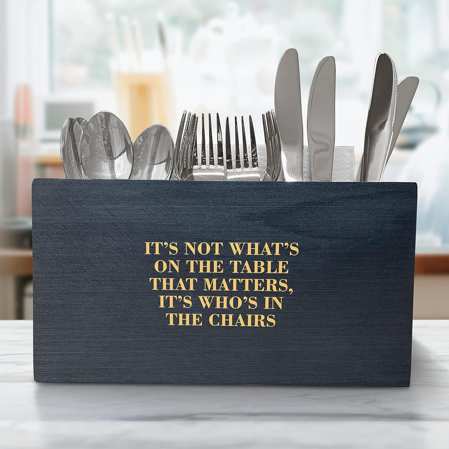 Kitchen Cutlery For Dining Table, Premium Quote Written Utensil ...