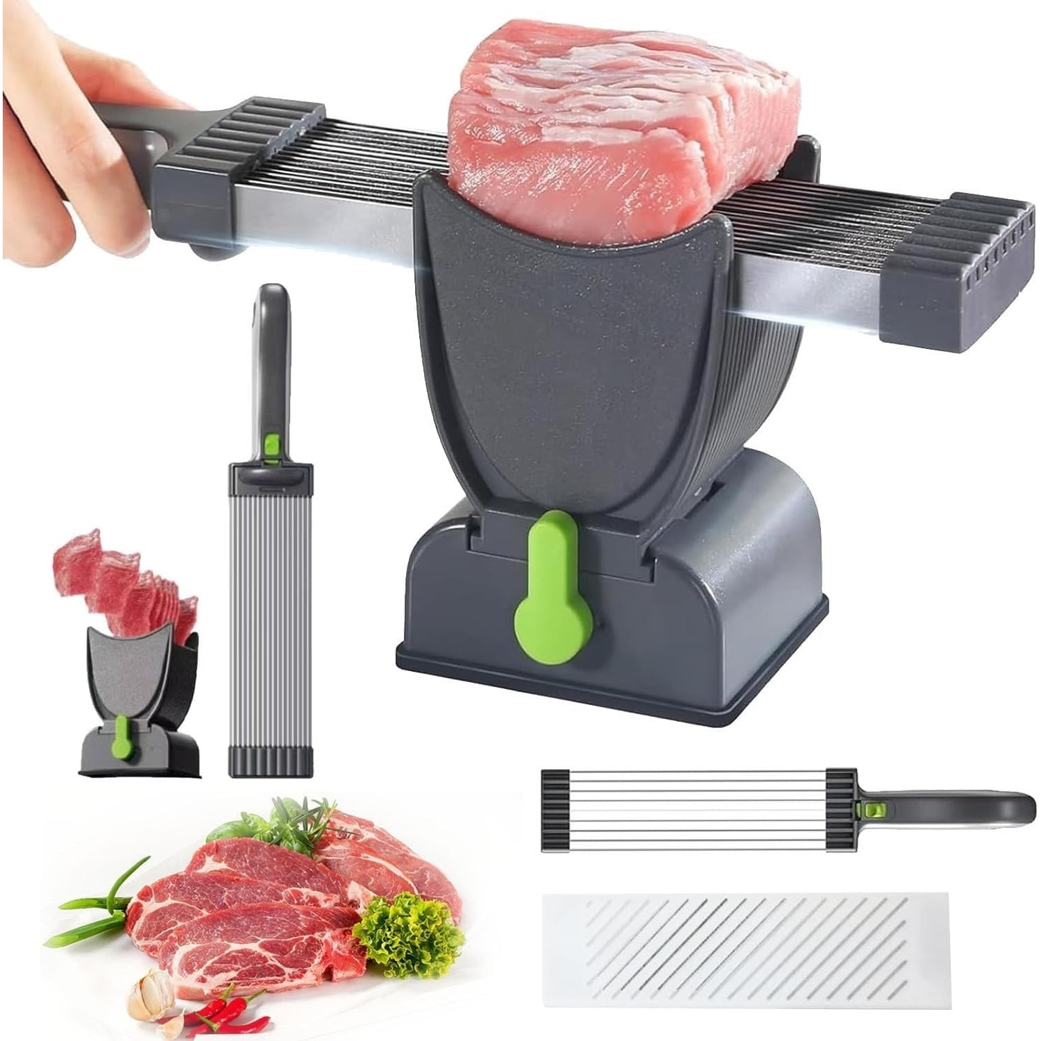 Kitchen Cutter Manual Meat Cutter, Meat Slicer for Home Use, Manual ...