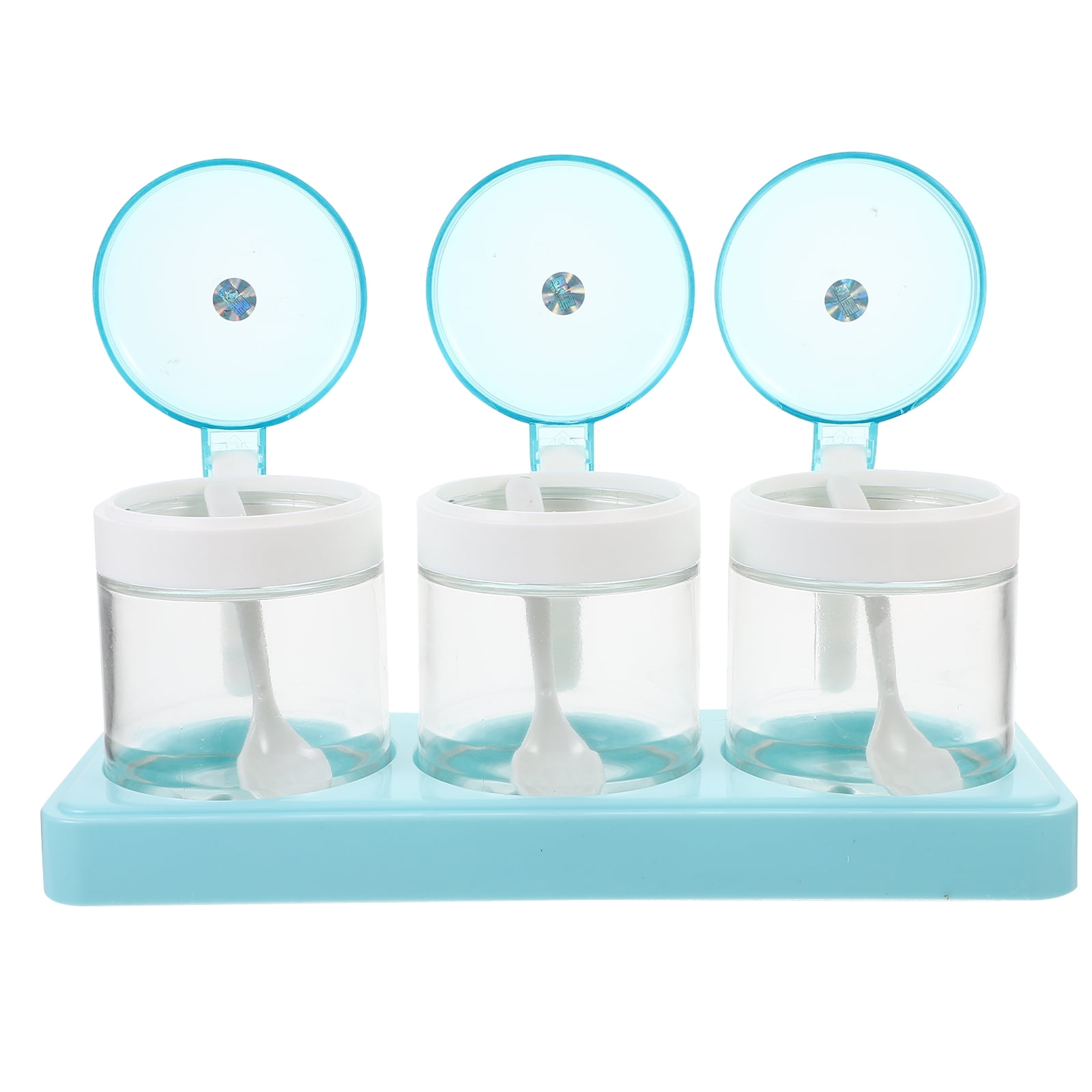 MEIBUTYUP 1 Set Blue Seasoning Box for Home Kitchen Use Modern Design ...