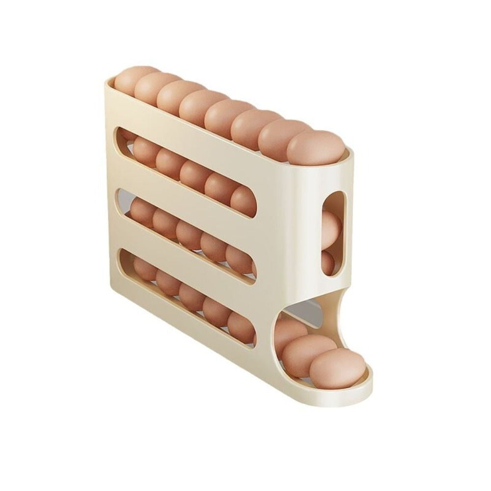 Kitchen Dedicated Refrigerator Egg Container Household 4 Layers Egg Storage Box Egg Dispenser ...