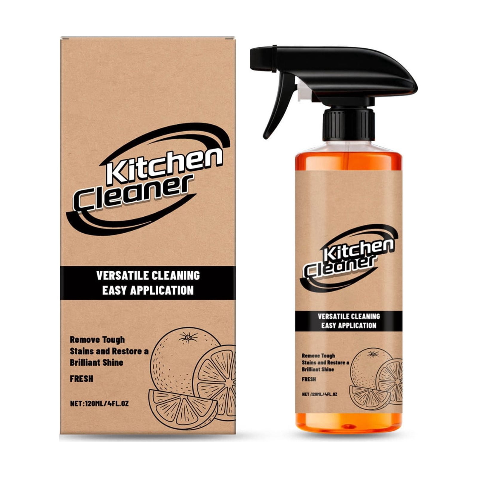 Kitchen Degreaser 120ml Foam Cleaning Spray Heavy Duty For Stove And ...