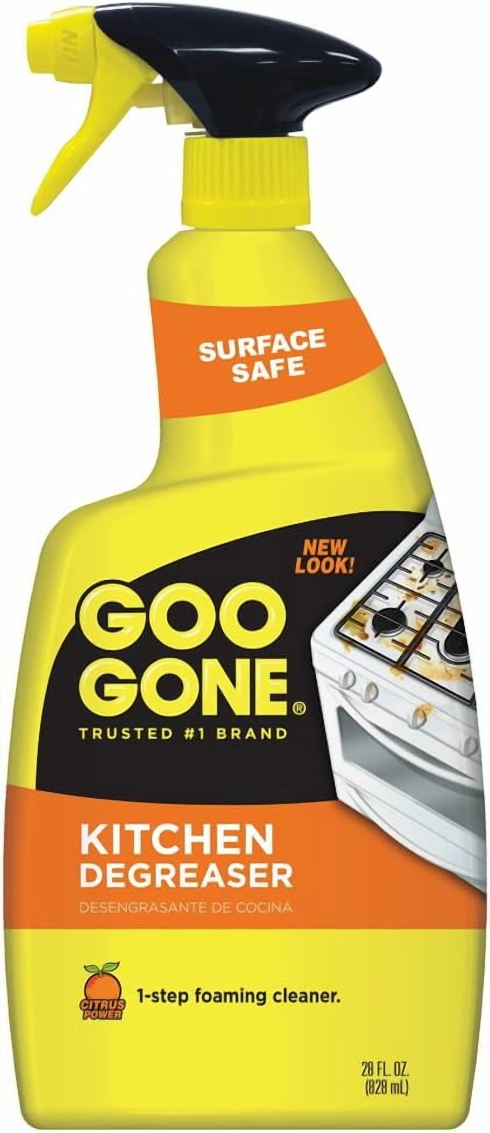 Kitchen Degreaser - Removes Kitchen Grease, Grime and Baked-on Food ...