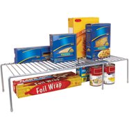 Organize It All Jumbo 3 Tier Corner Helper Shelf in Chrome - Walmart.com