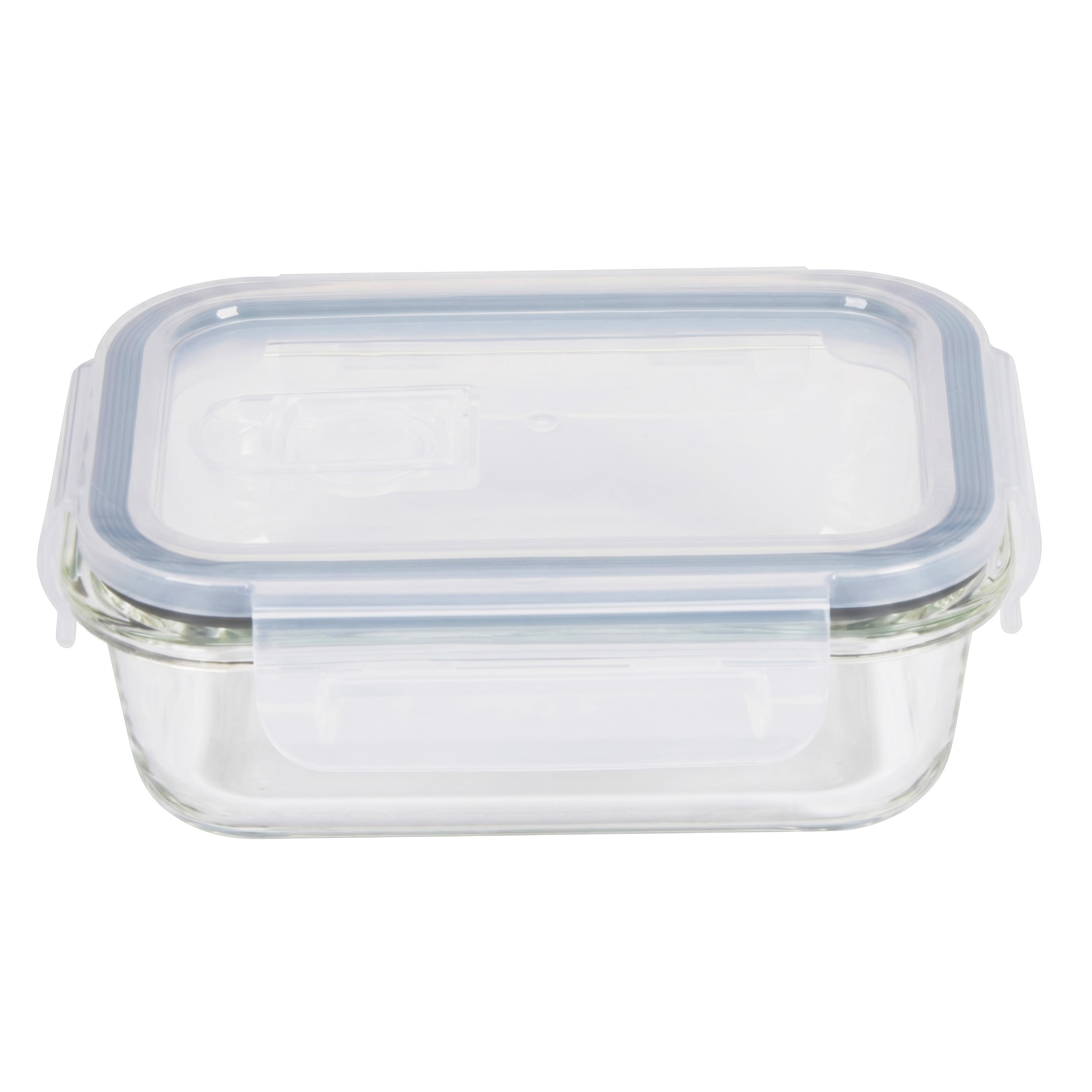 Kitchen Details Glass Food Storage Container with Vented Lid | 370ml ...