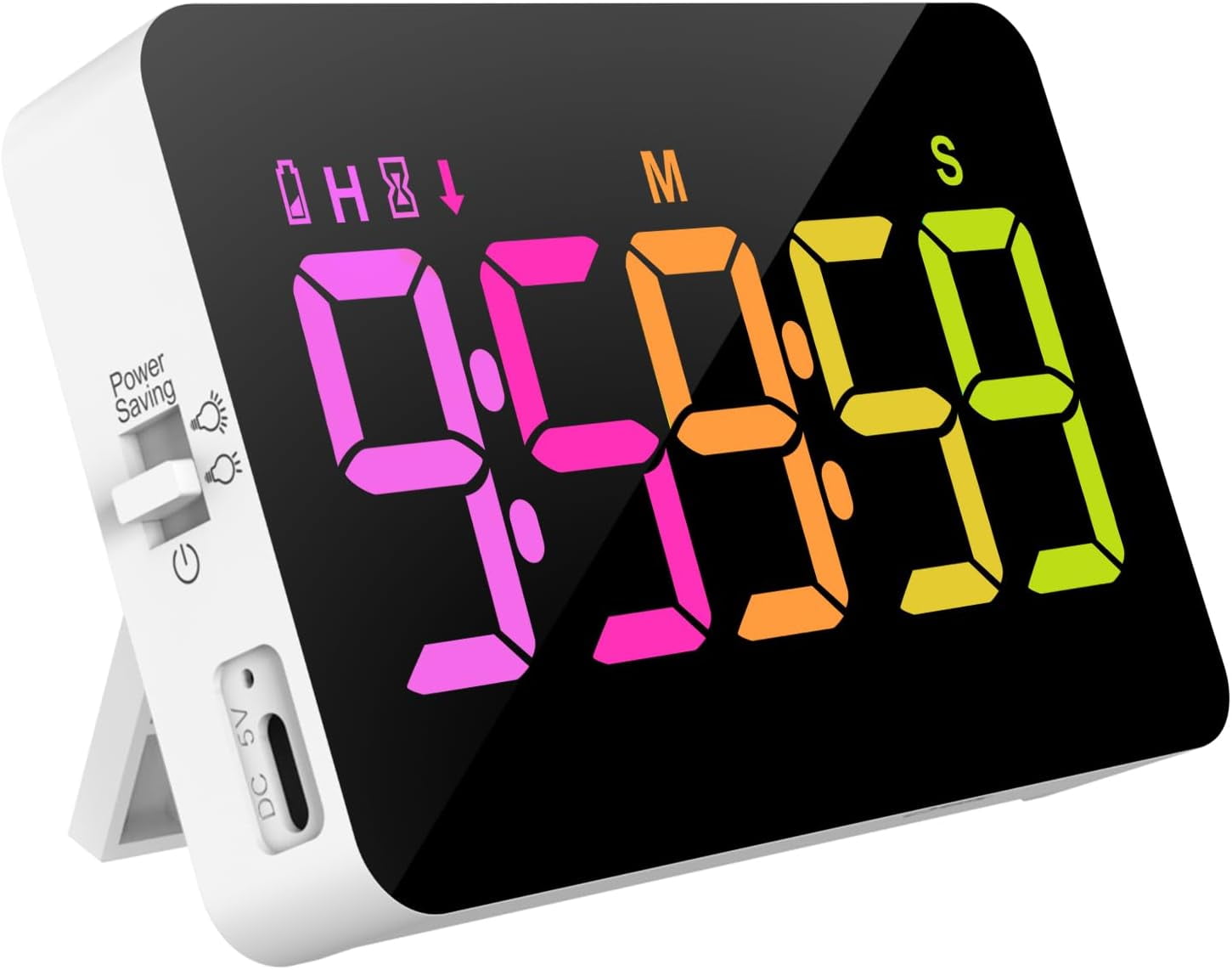 Kitchen Digital Timer, Count Down Up, Rechargeable, Vibration Mode ...