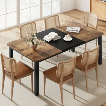 vidaXL Dining Table Kitchen Table Dining Room Breakfast Dinner Table ...