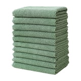 Kitchen Dish Cloths, Cotton Waffle Weave, Ultra Soft Absorbent, Quick ...