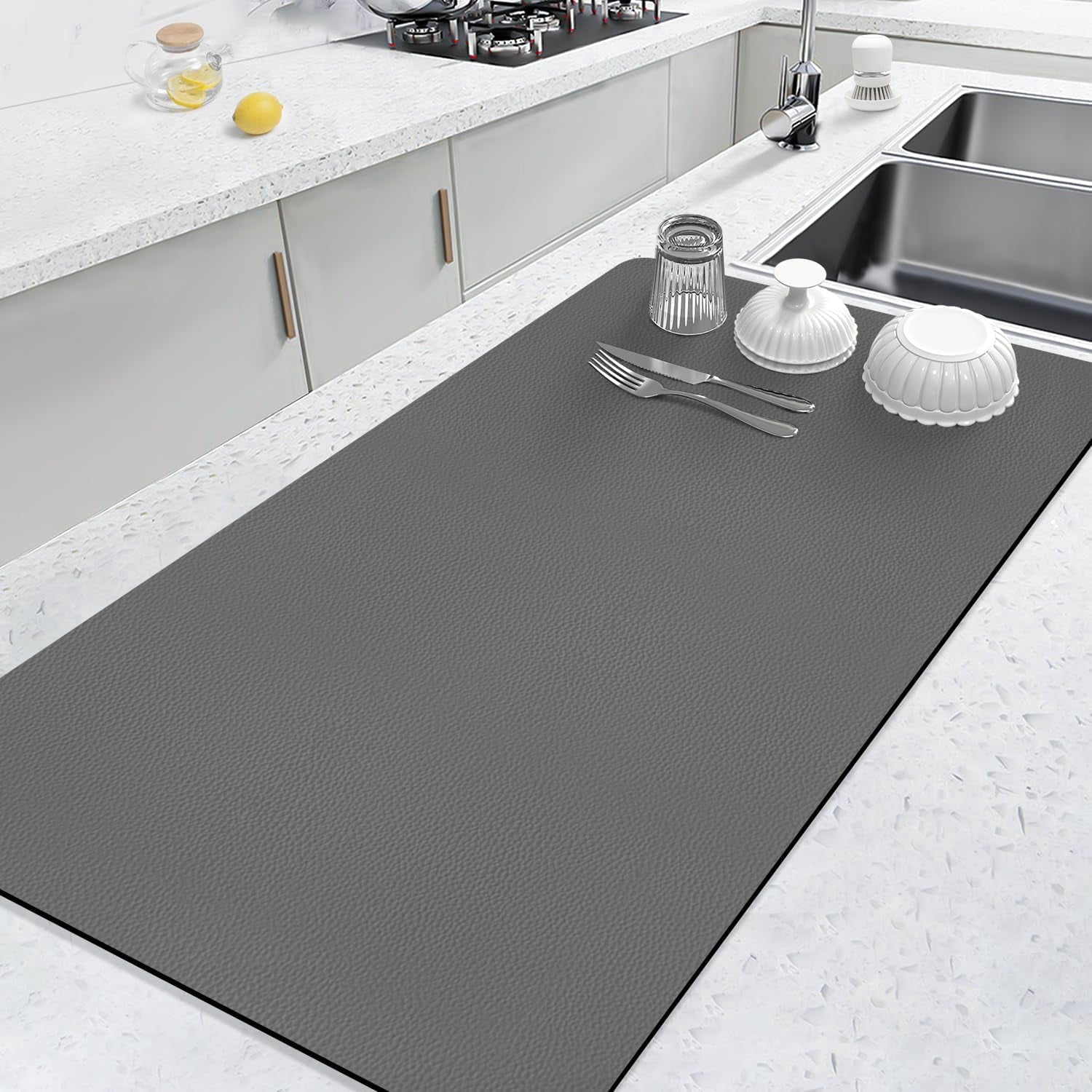 Kitchen Dish Drying Mat, 31.5