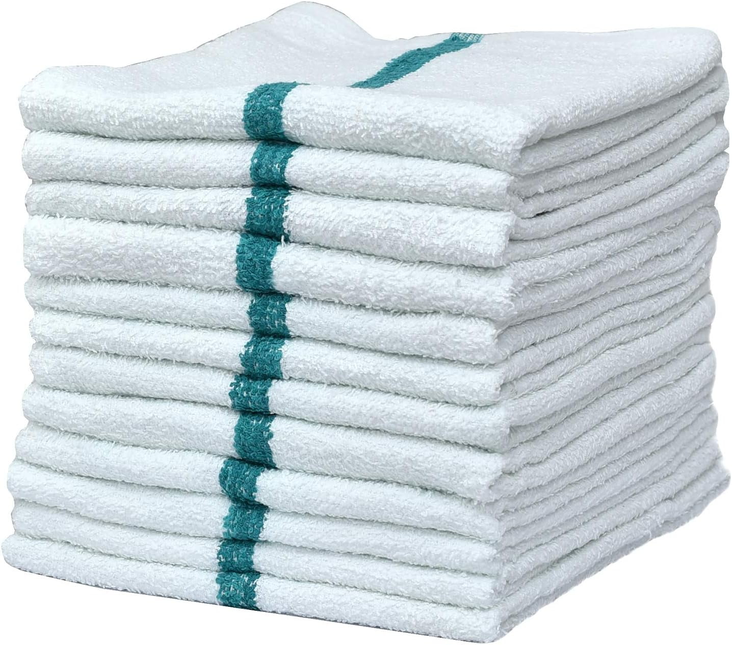 Kitchen Dish Towels, 100% Cotton Rags For Cleaning Counter Top, Drying Dishes - Reusable ...