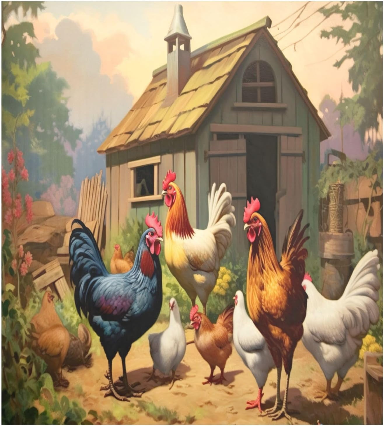 Kitchen Dishwasher Cover Farm House Magnetic Dishwasher Stickers Panel ...