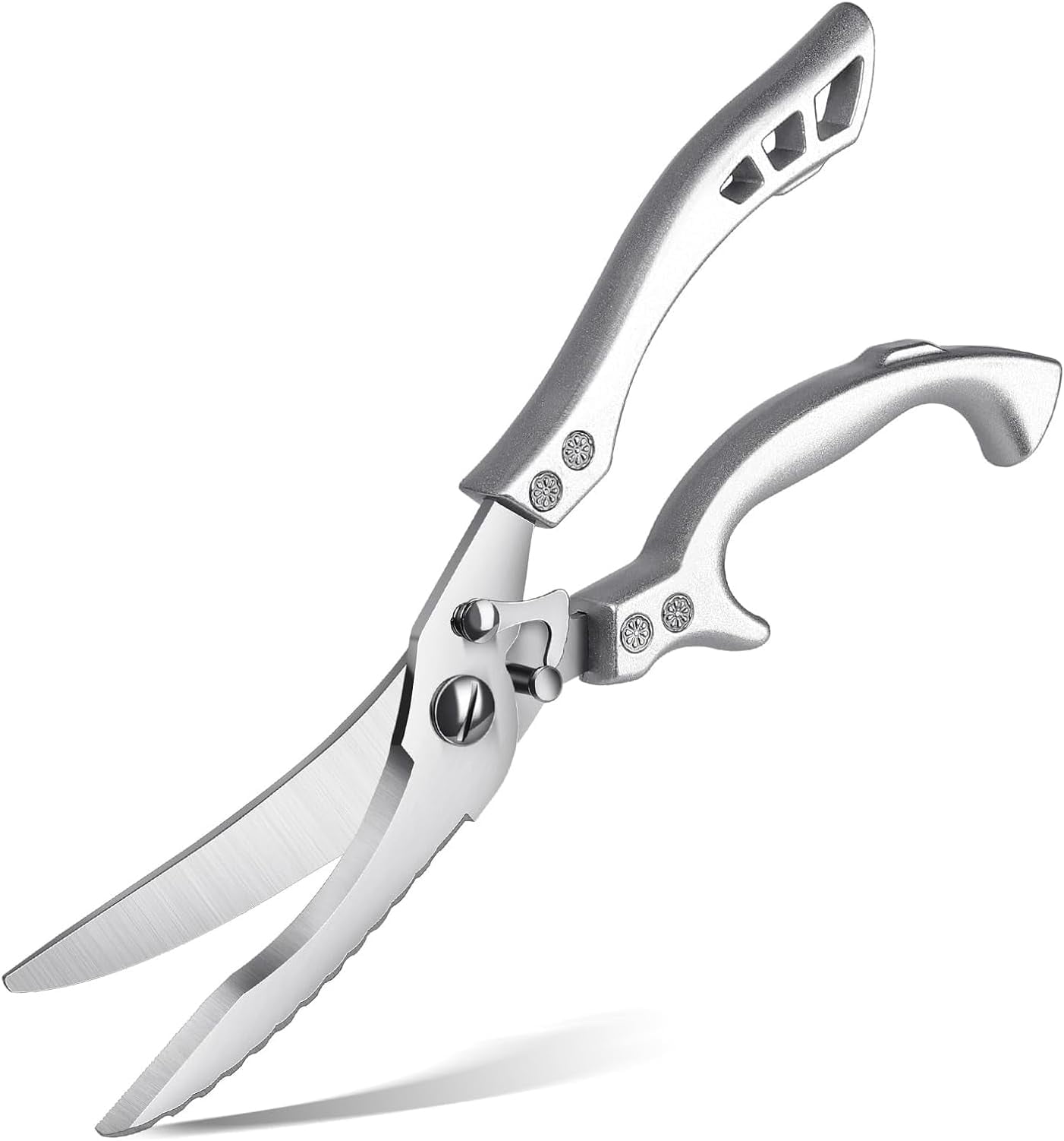 Kitchen , Dishwasher Safe Stainless Cooking Shears Spring , for Meat ...